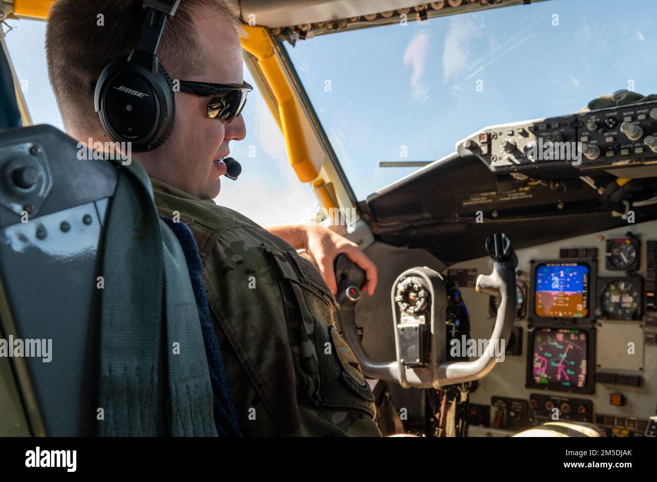 Capt. James Gill, 349th Air Refueling Squadron instructor pilot ...