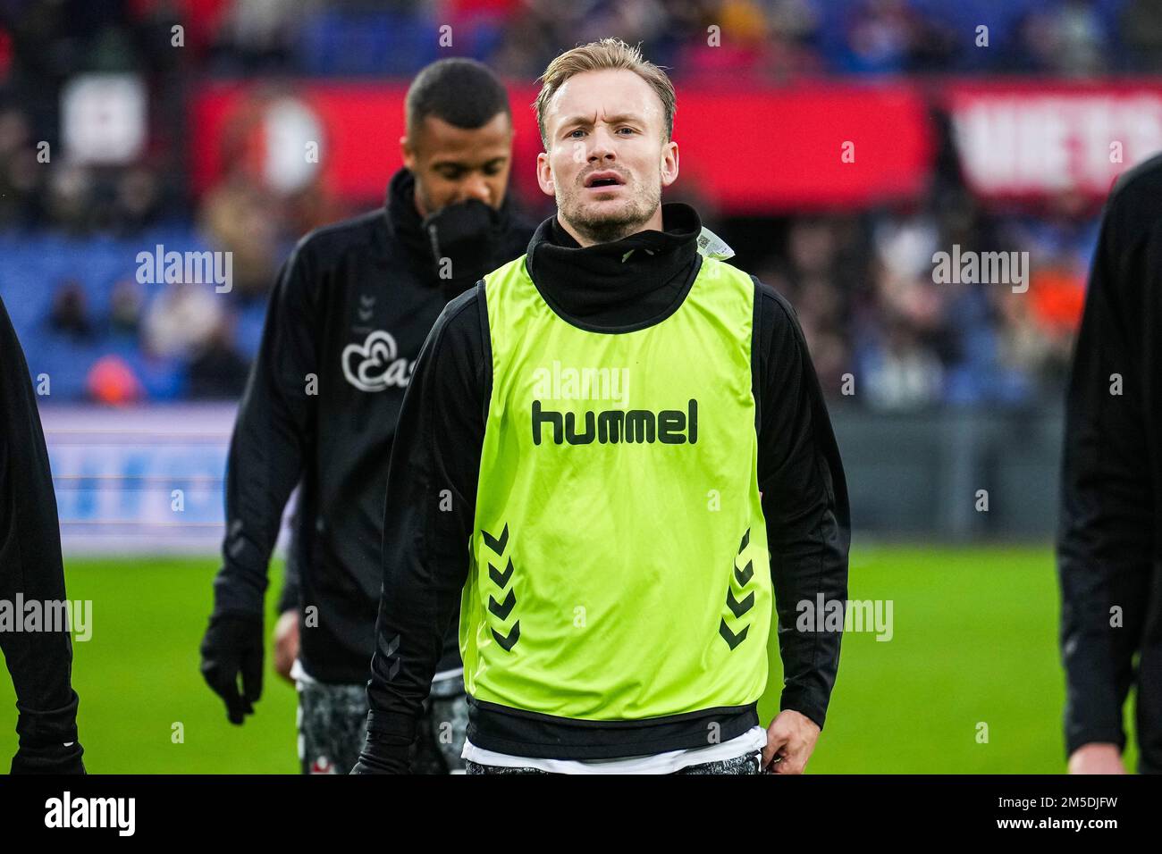 Rotterdam - Mark Diemers of FC Emmen during the match between Feyenoord ... Rotterdam - Mark Diemers of FC Emmen during the match between Feyenoord ...