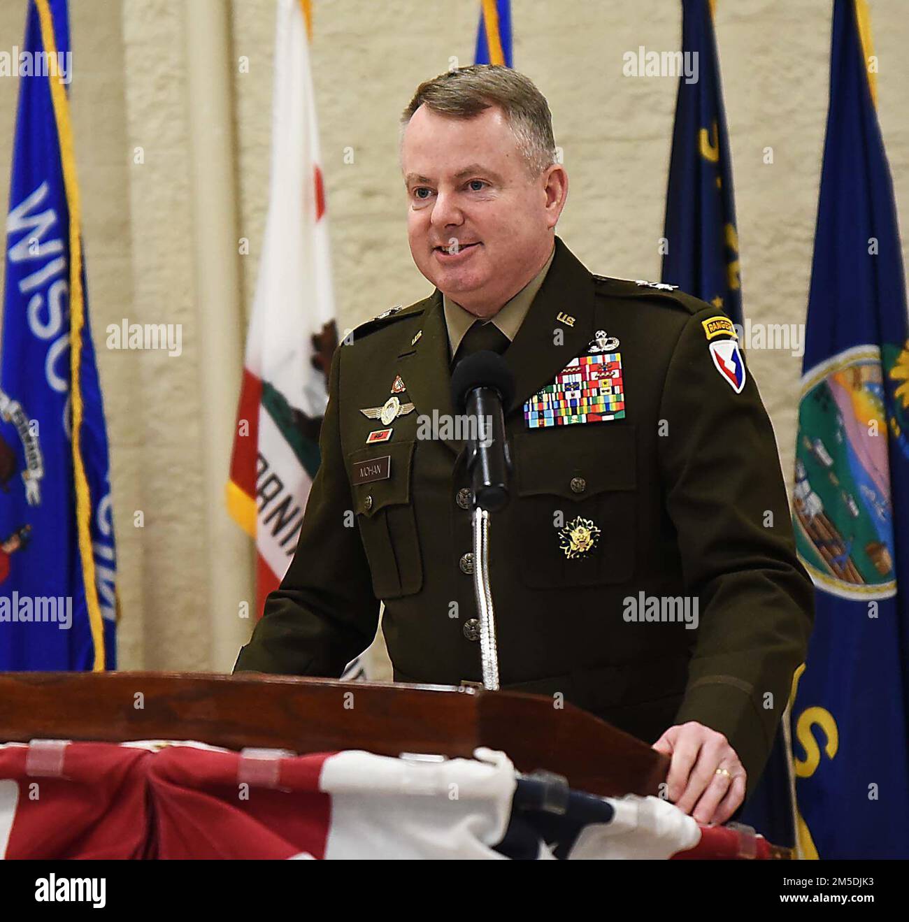 Maj. Gen. Chris Mohan, commanding general, U.S. Army Sustainment ...