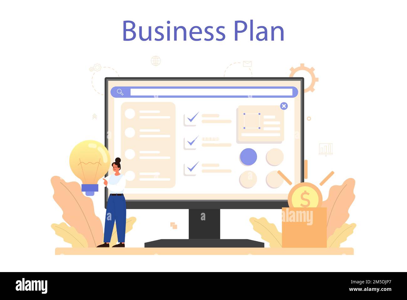 Process streamlining Stock Vector Images - Alamy