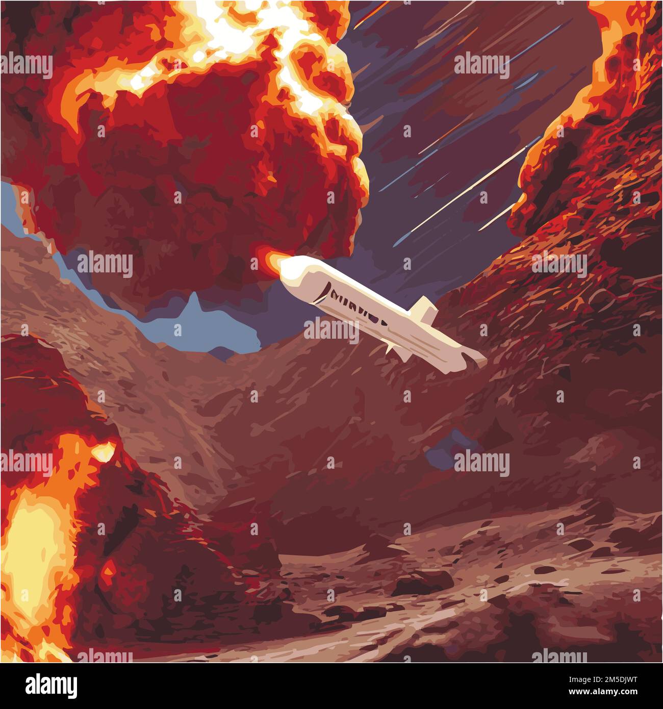 Space ship with beam of light hi-res stock photography and images - Alamy