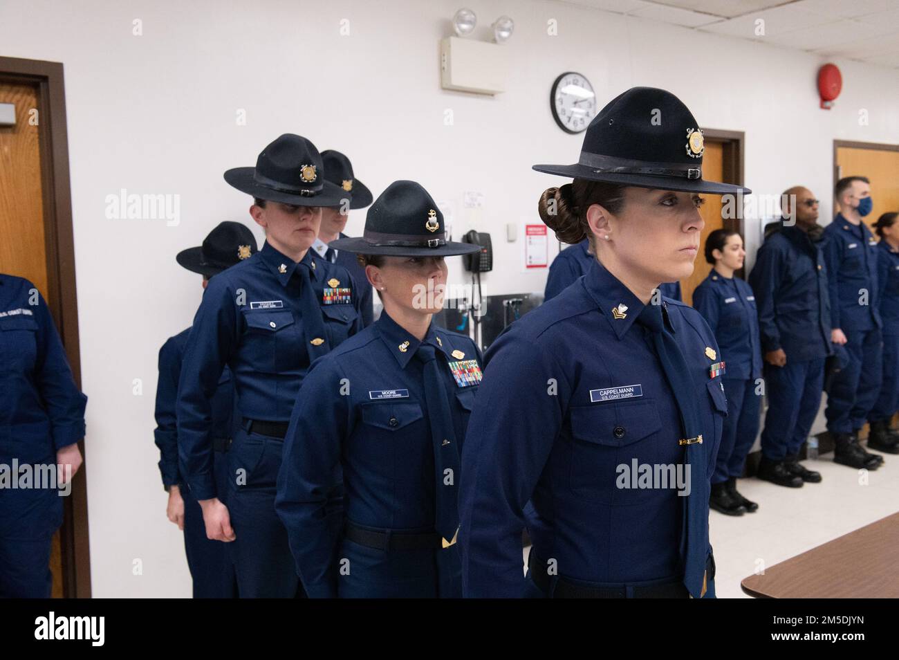 Recruits from company Yankee-201 meet their company commanders and ...