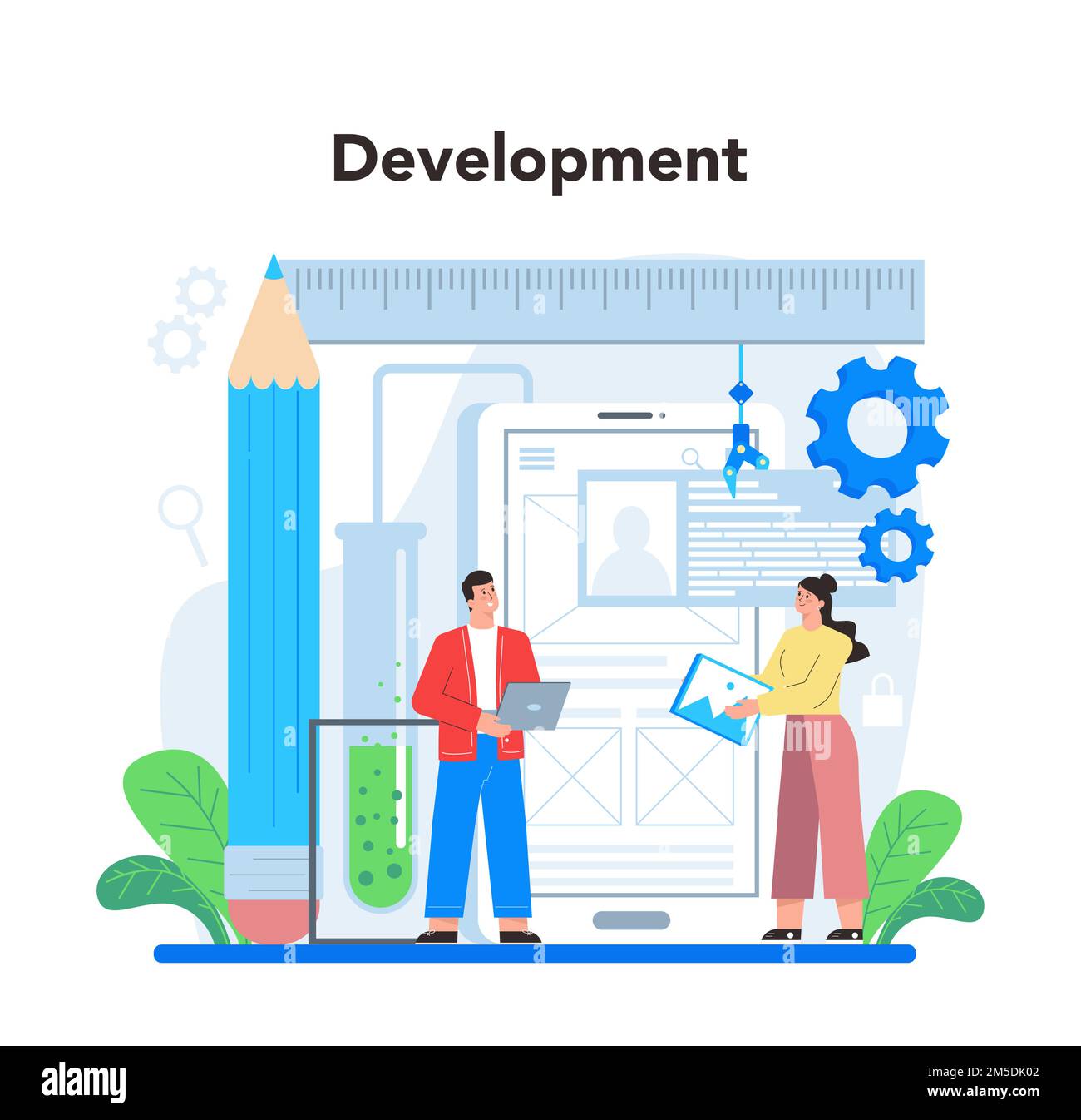 Interface functionality Stock Vector Images - Alamy