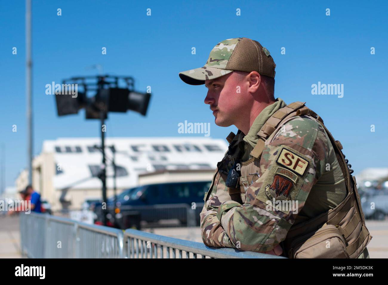 U.S. Air Force Senior Airman Casey Hannon, 355th Security Forces ...