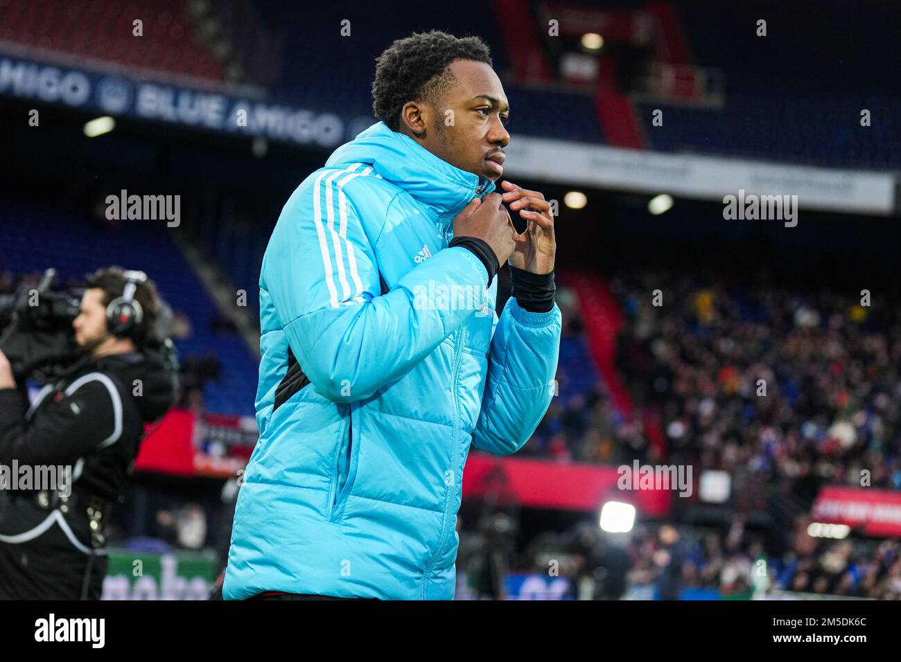 Rotterdam - Antoni Milambo of Feyenoord during the match between ...