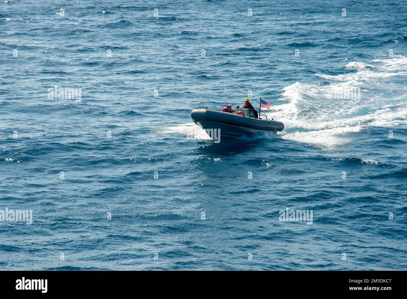 ATLANTIC OCEAN - Mar. 4, 2022 - Sailors from the guided-missile ...