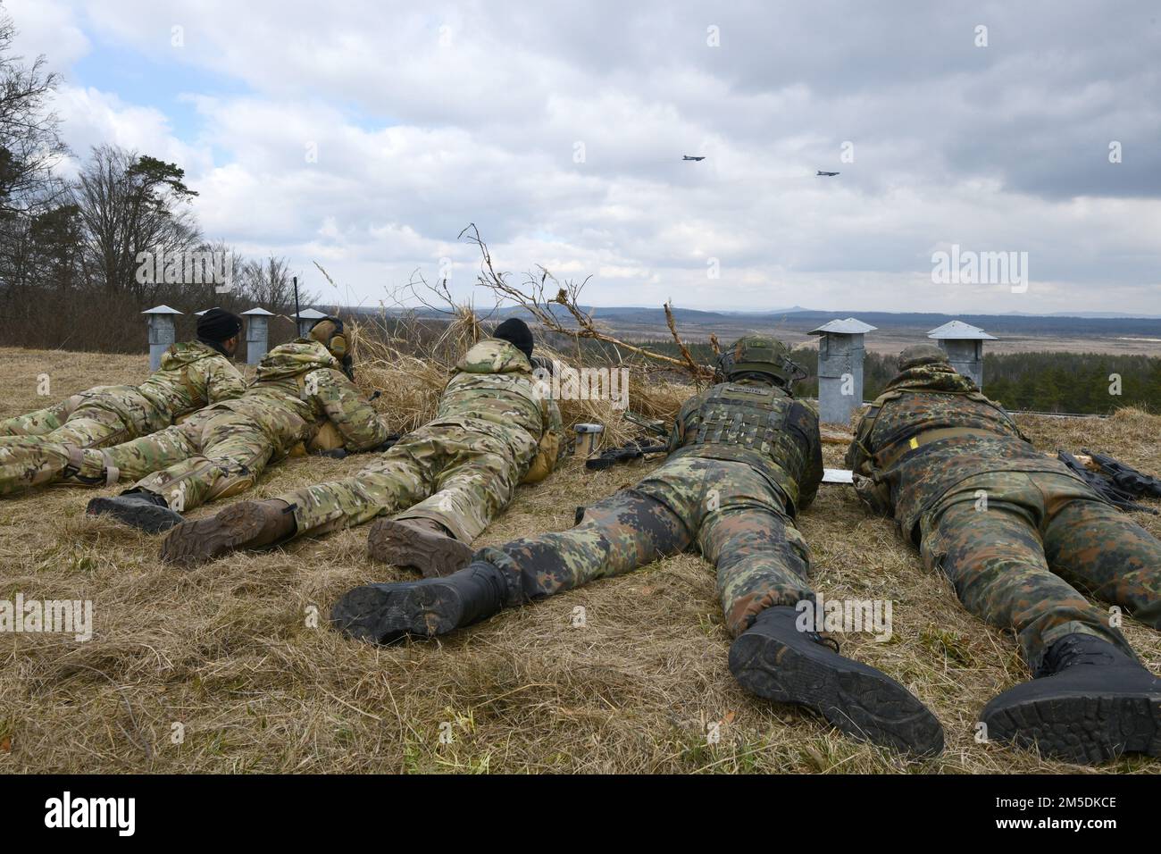 U.S. Air Force Tactical Air Control Party Operators and German Joint ...