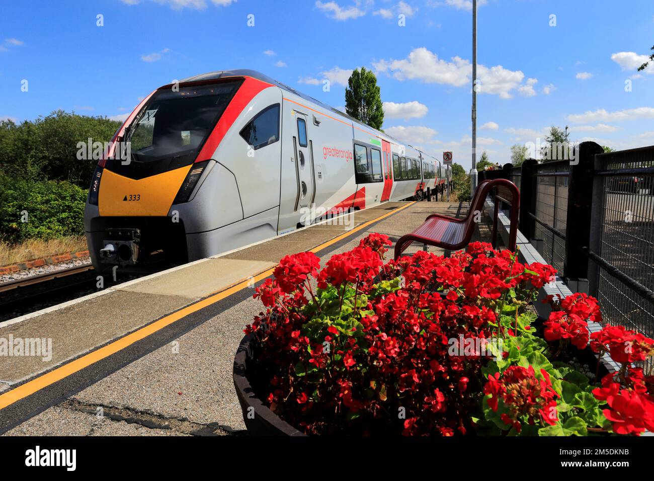 Greateranglia Trains, Class 755 at Whittlesey train station ...