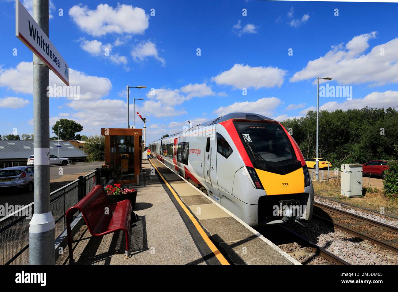 Greateranglia Trains, Class 755 at Whittlesey train station ...