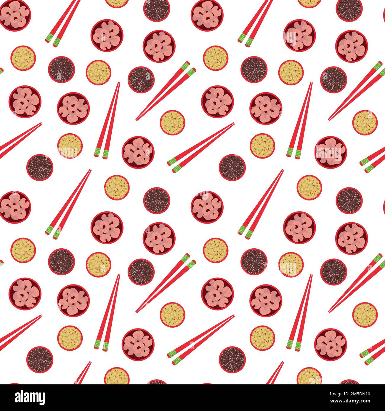 Food asian stir fry Stock Vector Images - Alamy