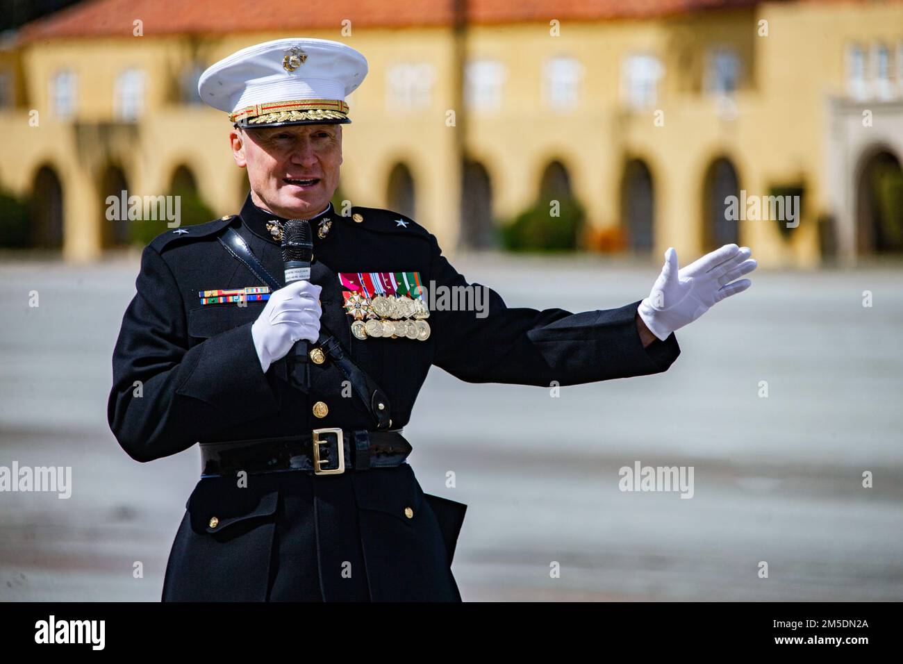 U.S Marine Corps Brig. Gen. Jason L. Morris, Commanding General of ...