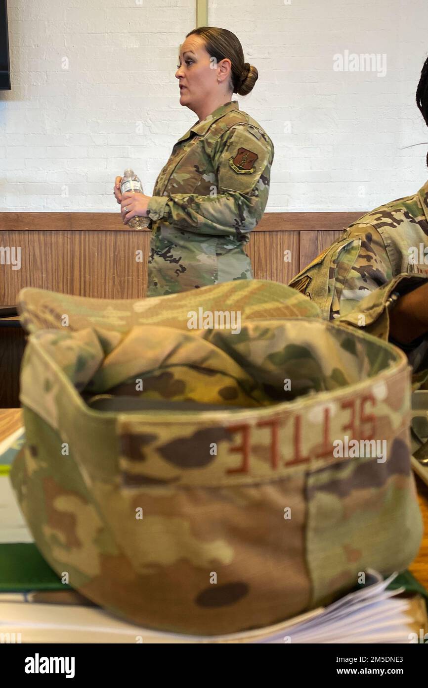 Chief Master Sgt. Jessica Settle, Command Chief Master Sergeant for the ...