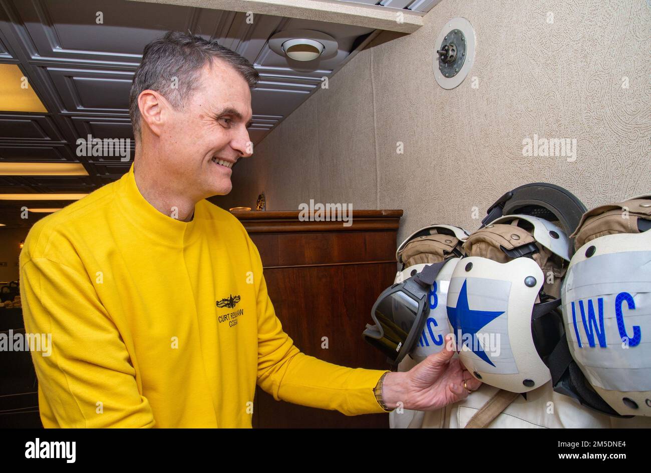 220305-N-TO573-1023 NORTH AEGEAN SEA (Mar. 5, 2022) Commander, Carrier ...