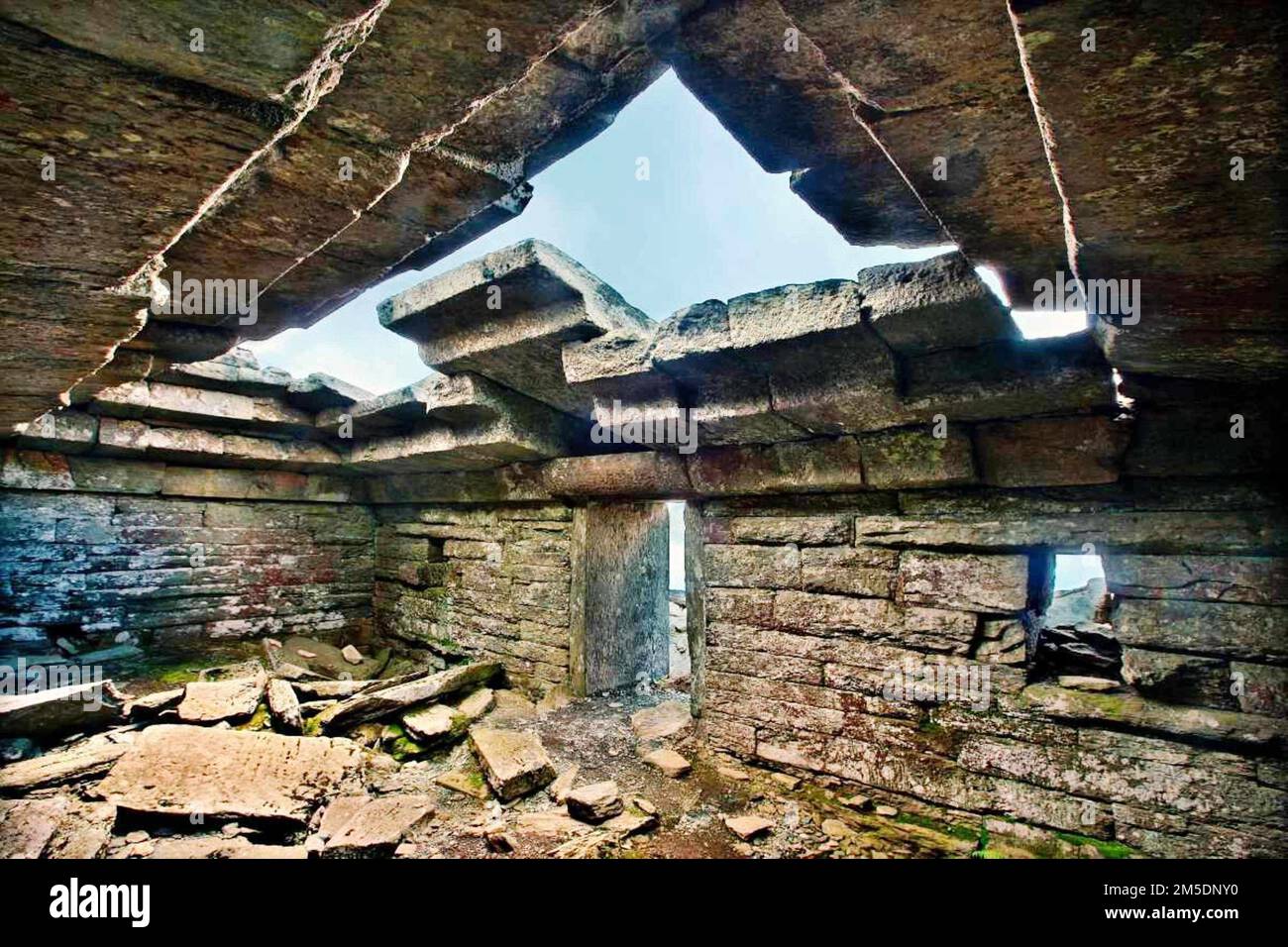 prehistoric megalithic, ritual shelters Stock Photo - Alamy
