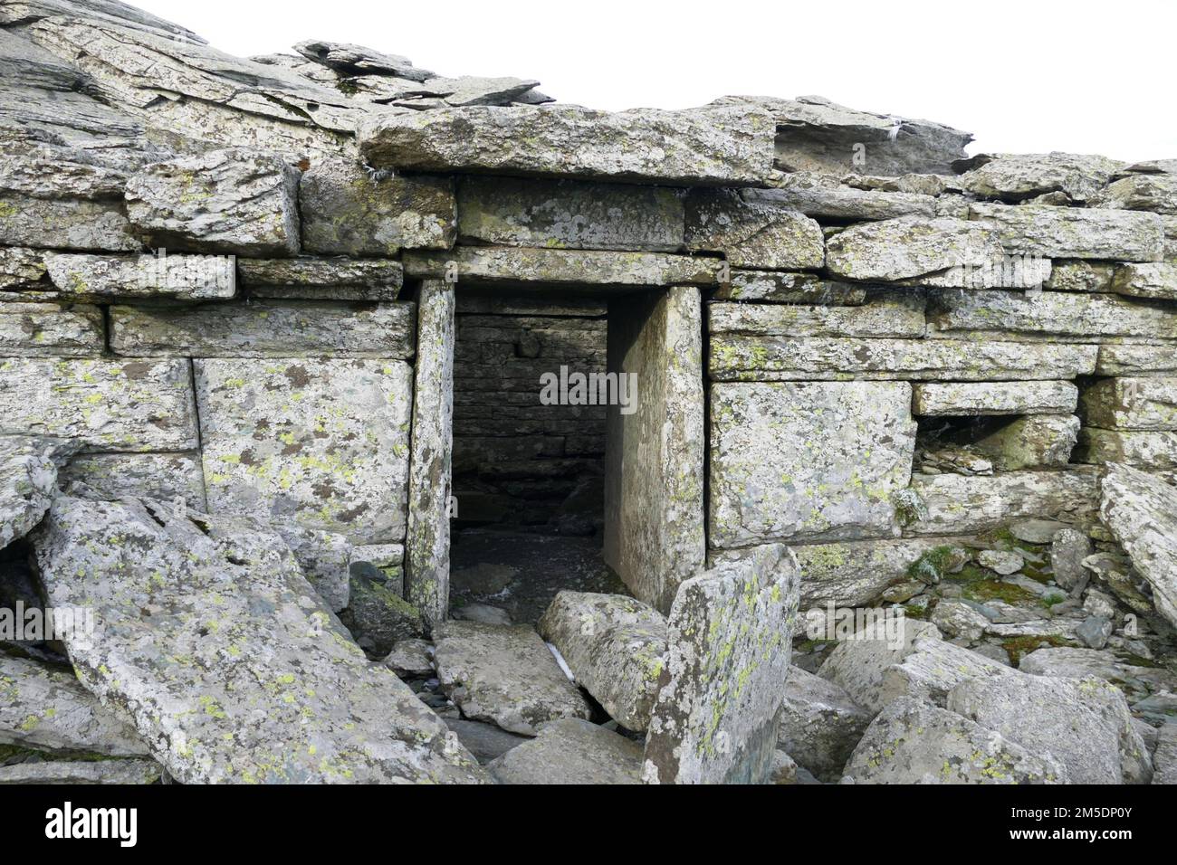 prehistoric megalithic, ritual shelters Stock Photo - Alamy