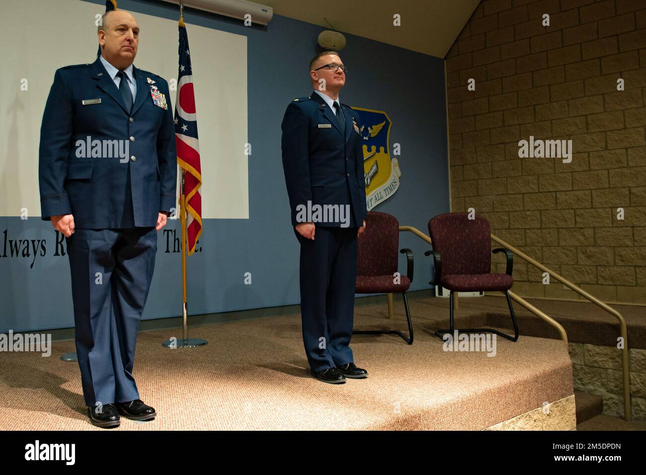 U.S. Air Force Lt. Col. Mark Mason with the 121st Air Refueling Wing ...