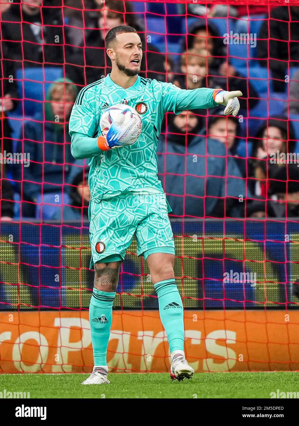 Rotterdam - Feyenoord keeper Justin Bijlow during the match between Feyenoord v FC Emmen at ...
