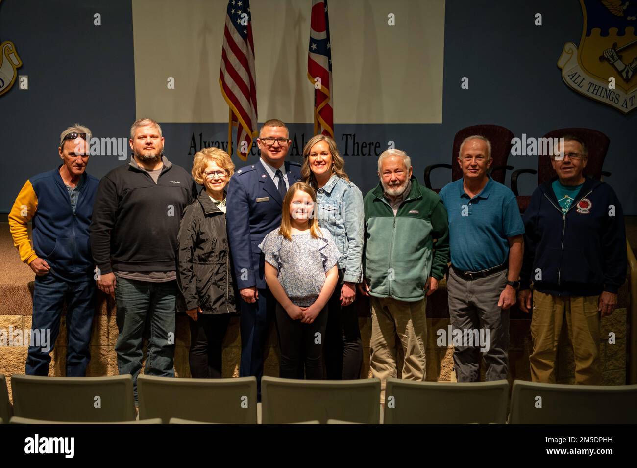 U.S. Air Force Lt. Col. Mark Mason with the 121st Air Refueling Wing ...