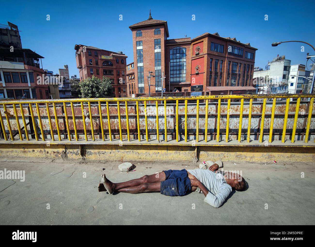 Bagmati bridge hi-res stock photography and images - Alamy