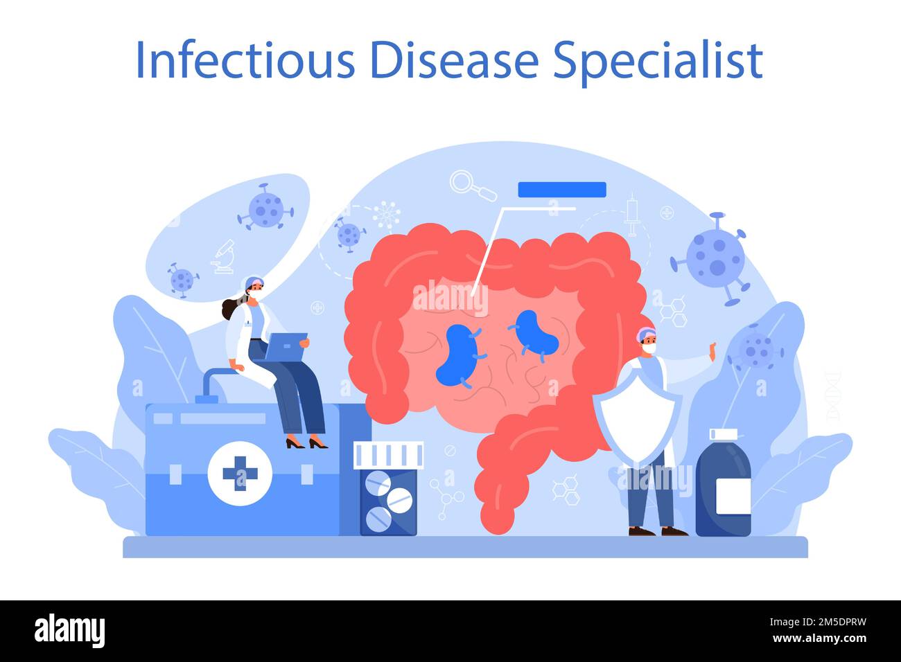 Professional infectionist. Infection disease specialist treating ...