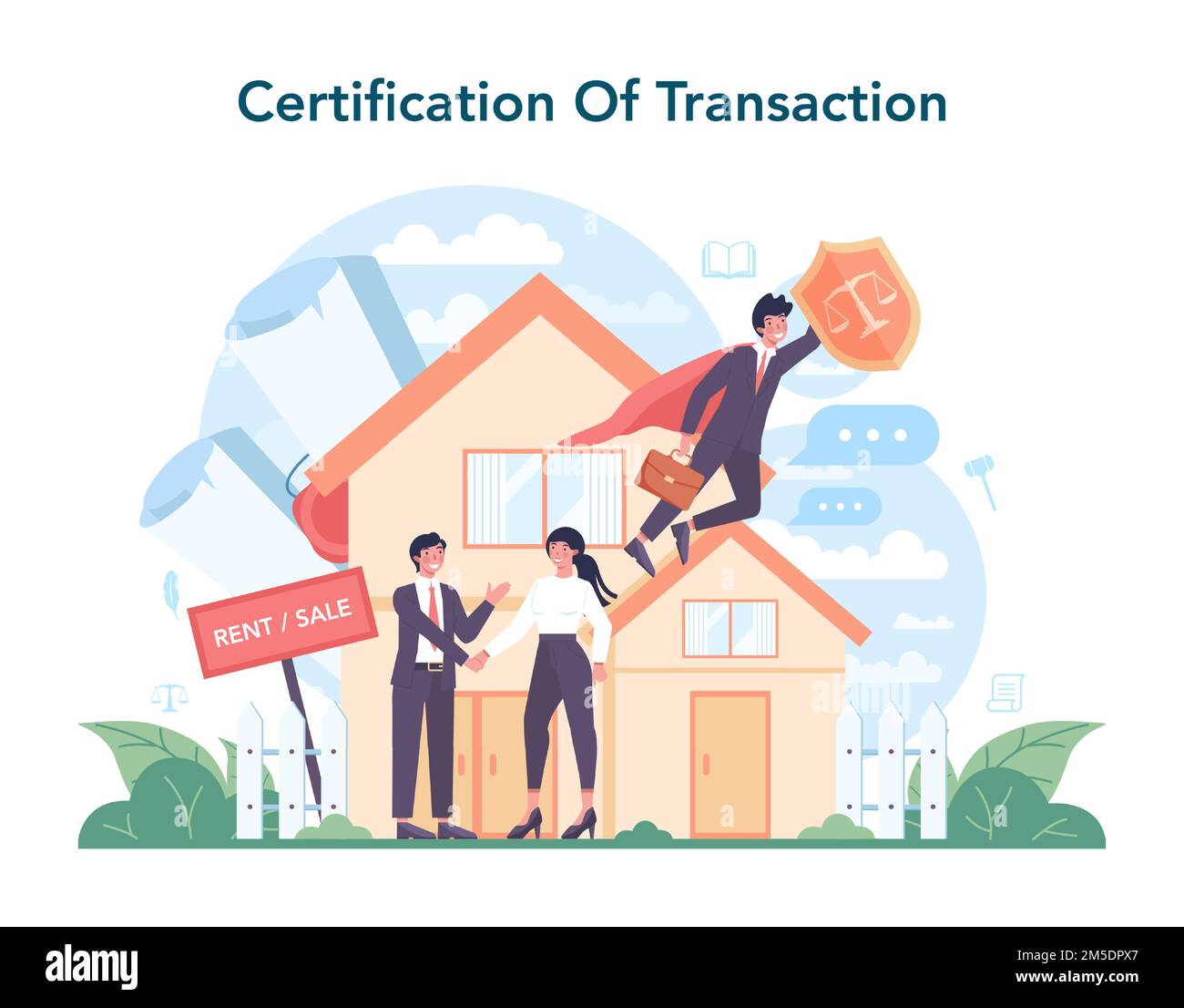 Notary service concept. Professional lawyer signing and legalizing ...