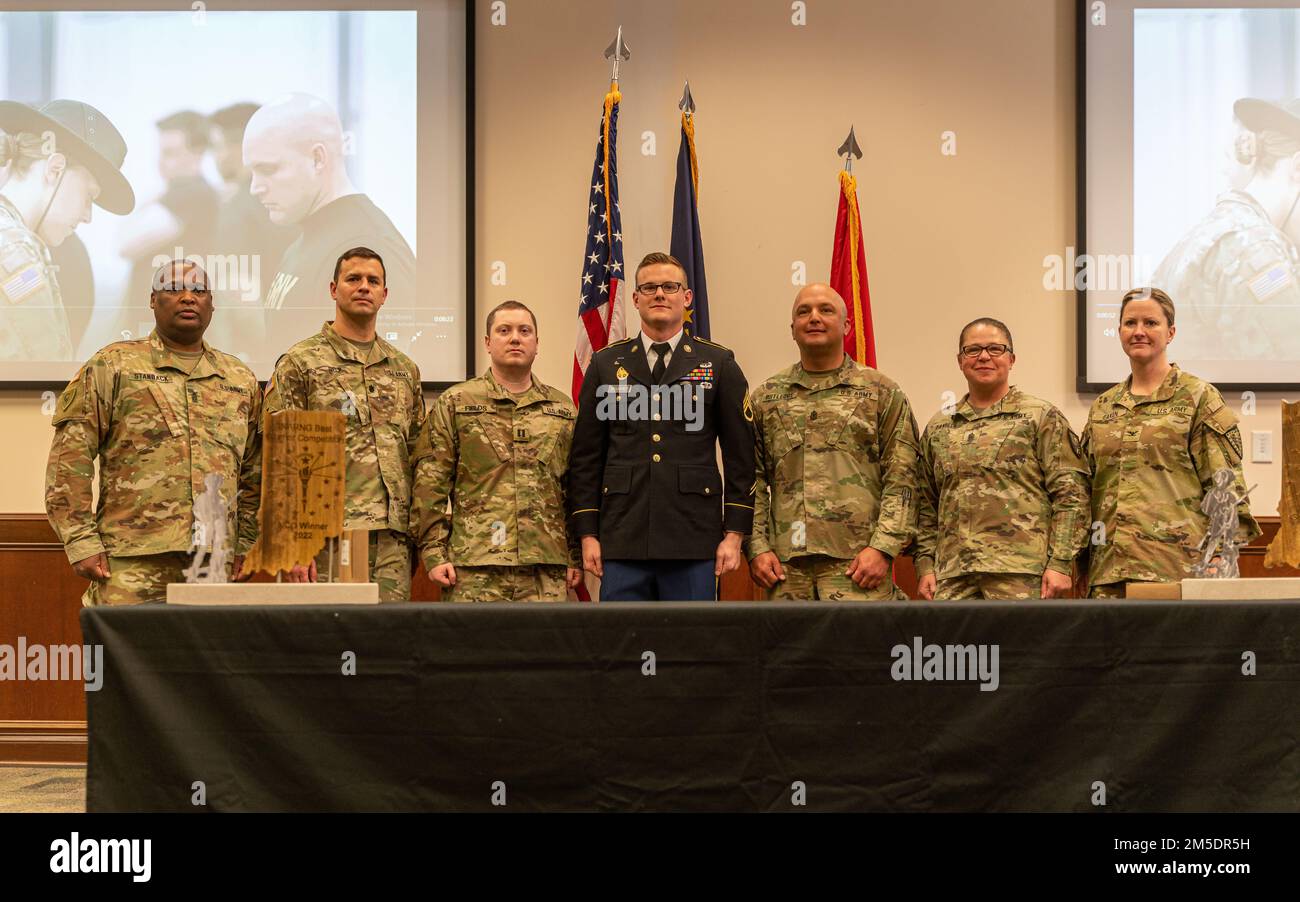 Staff Sgt. Michael Bougher, of the 38th Sustainment Brigade, was ...