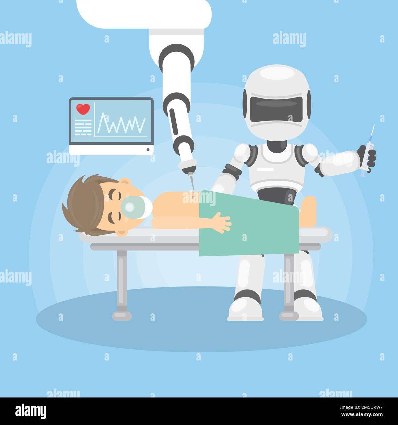 Robotized vector vectors Stock Vector Images - Alamy