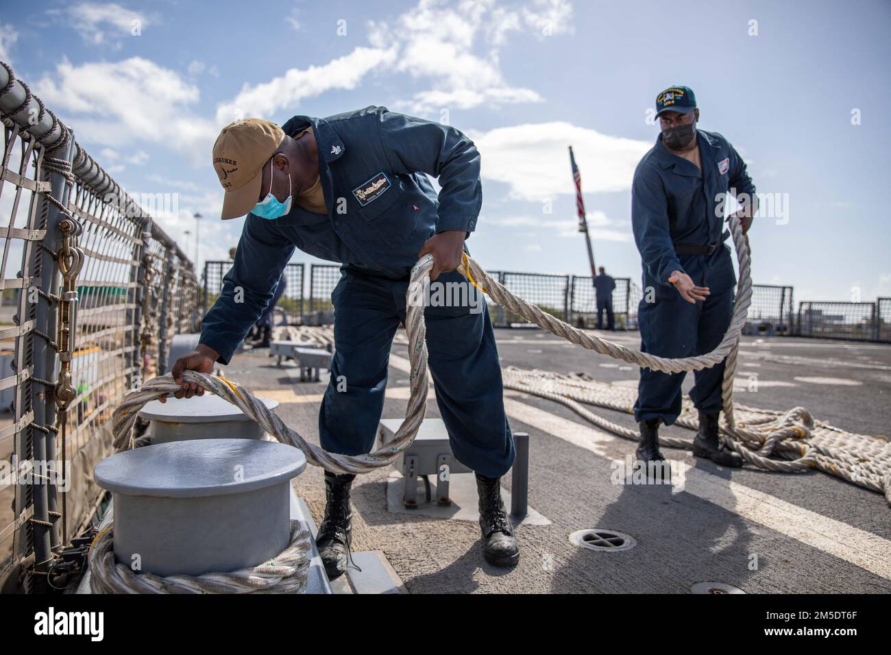 220305-N-HD110-1001 PONCE, Puerto Rico - (March 5, 2022) -- Fire ...