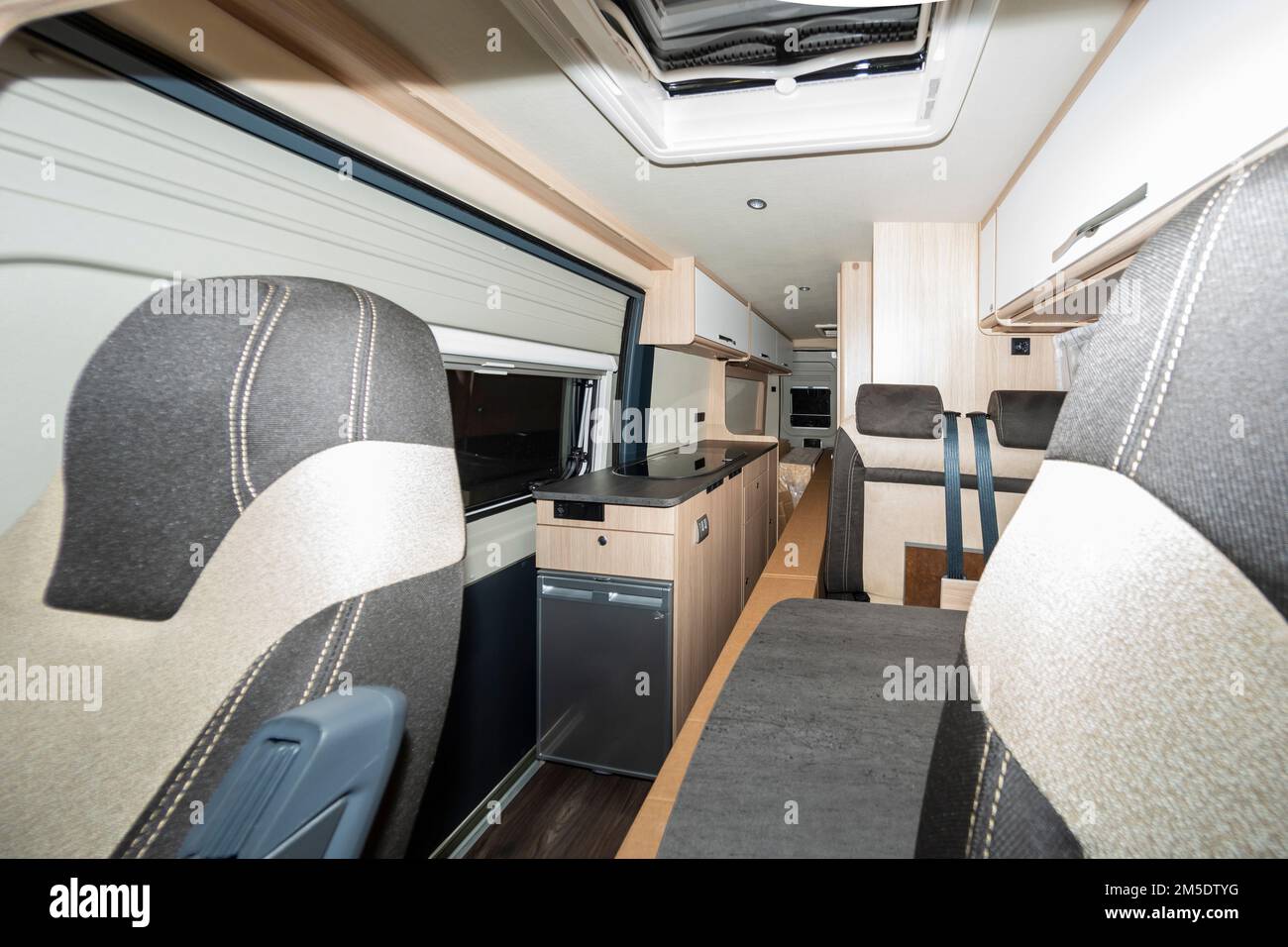 The interior of a new mobile home Stock Photo - Alamy