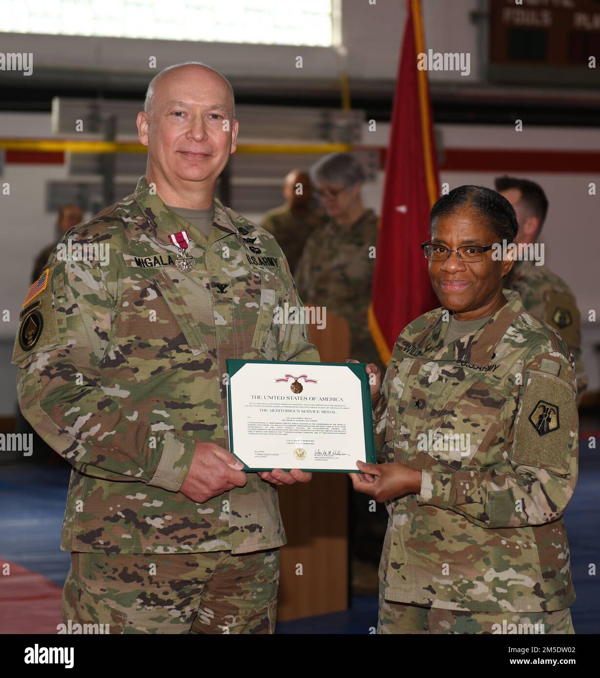 U.S. Army Reserve Brig. Gen. Wanda N. Williams, commander of the 7th ...