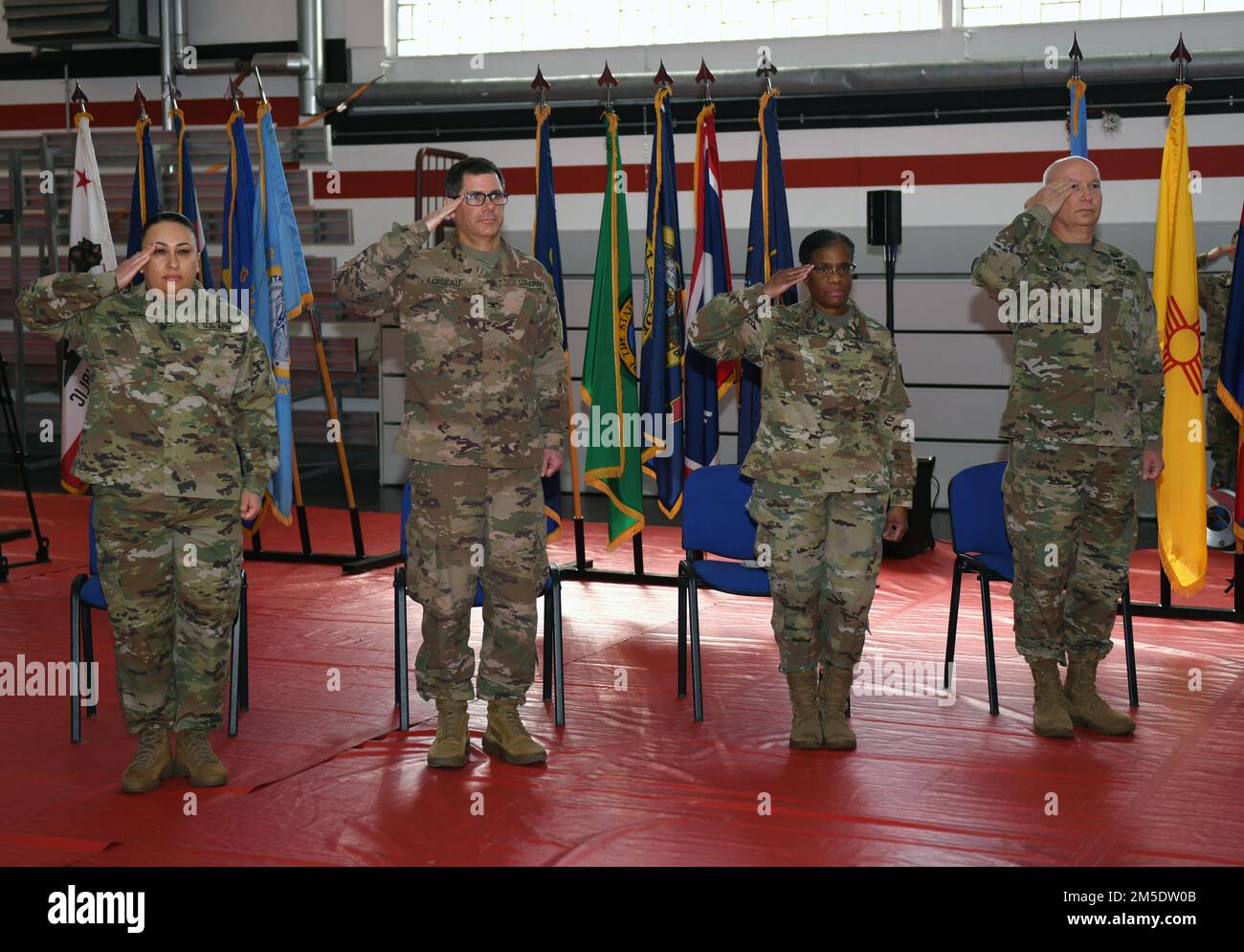 (From left) U.S. Army Reserve Master Sgt. Brenda L. Vejar, senior ...