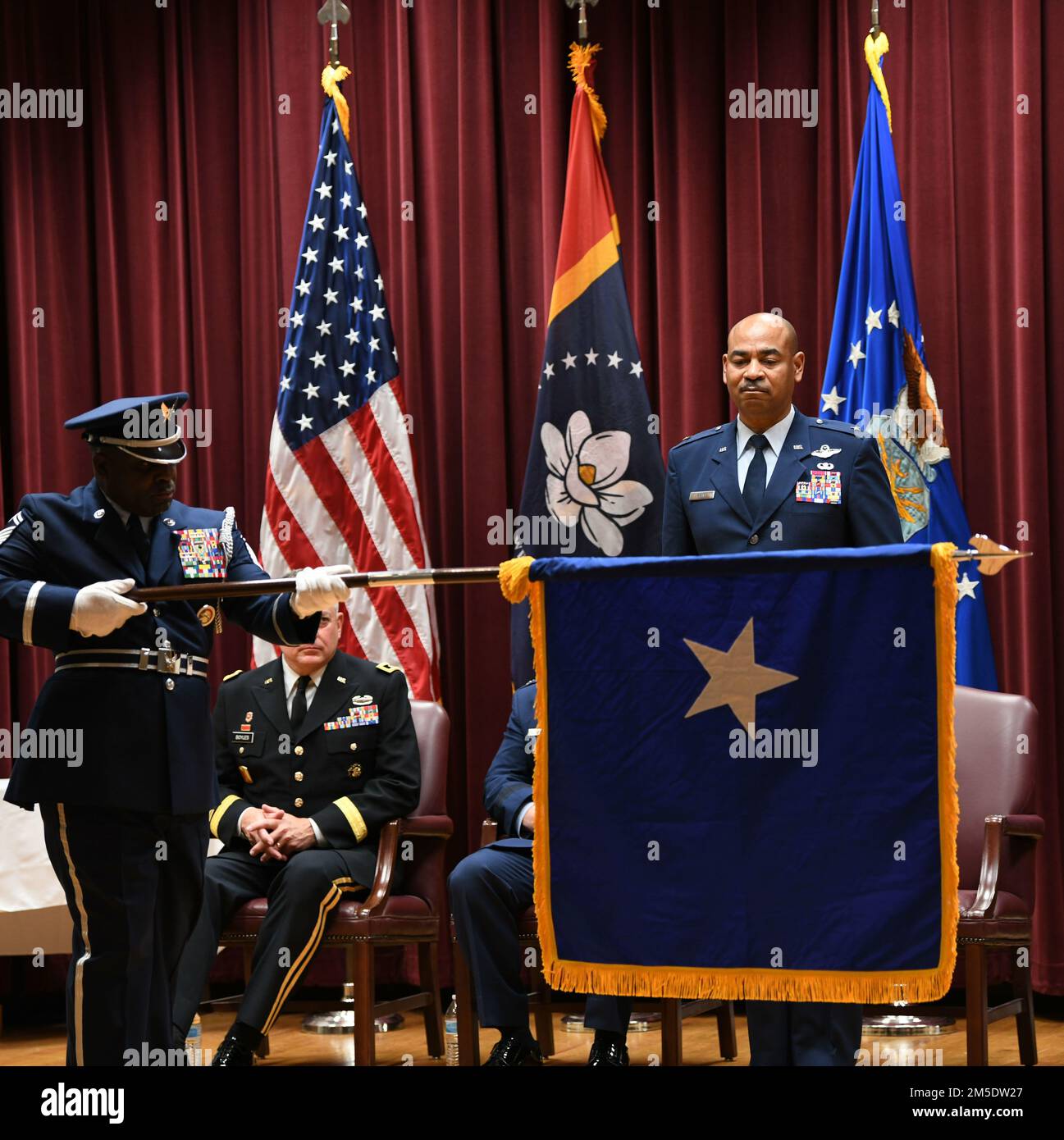 Brig. Gen. Edward H. Evans, Jr., chief of staff, Mississippi Air ...