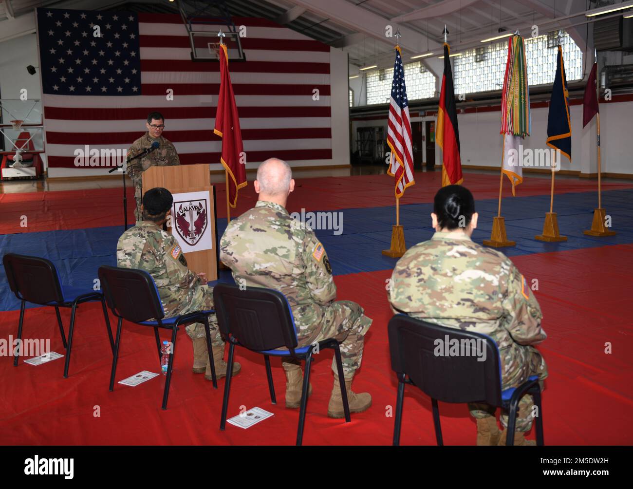 U.S. Army Reserve Col. Trent E. Loiseau, incoming commander of Medical ...
