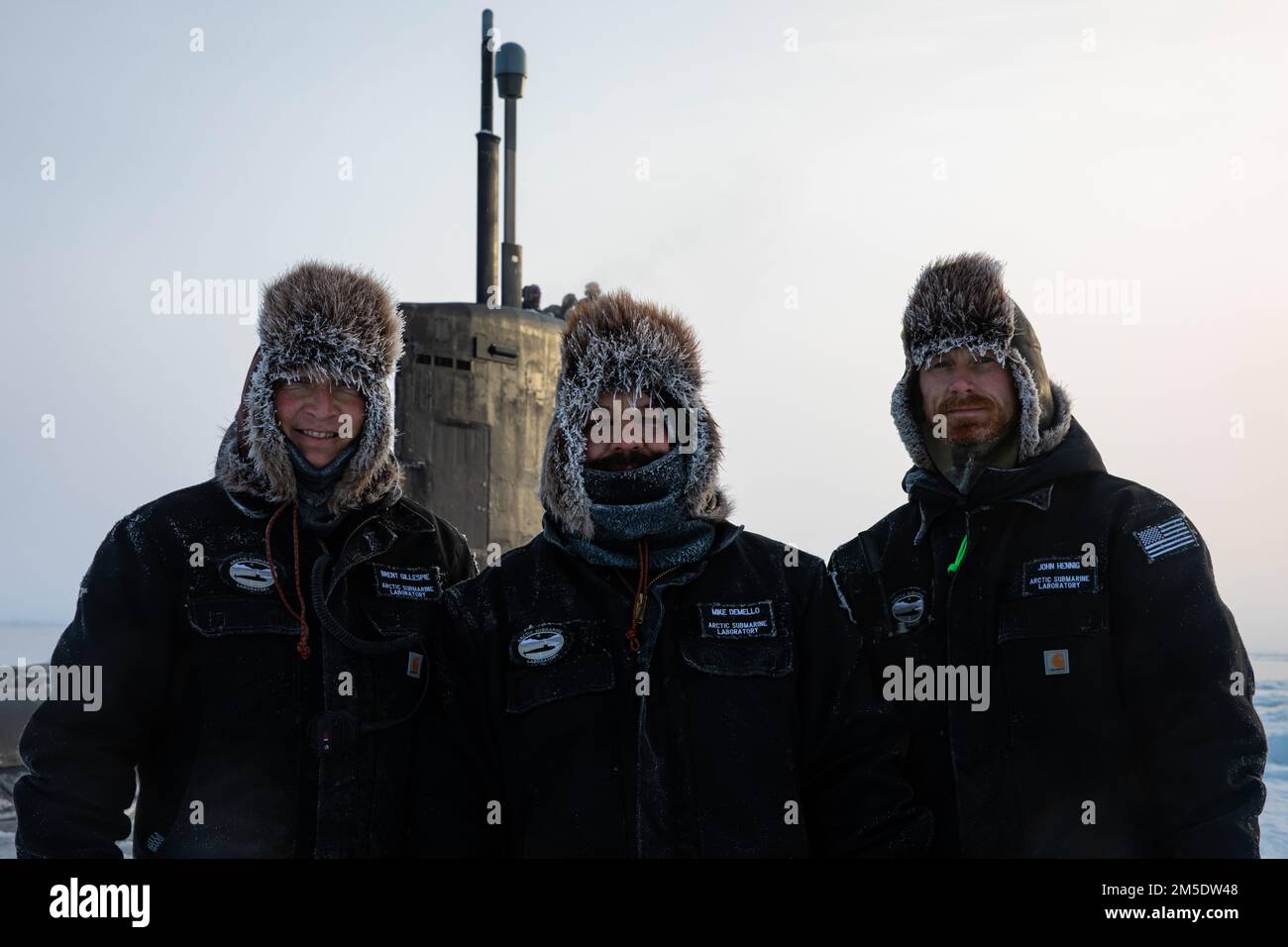 BEAUFORT SEA, Arctic Circle (March 5, 2022) – Brent Gillespie, Mike ...