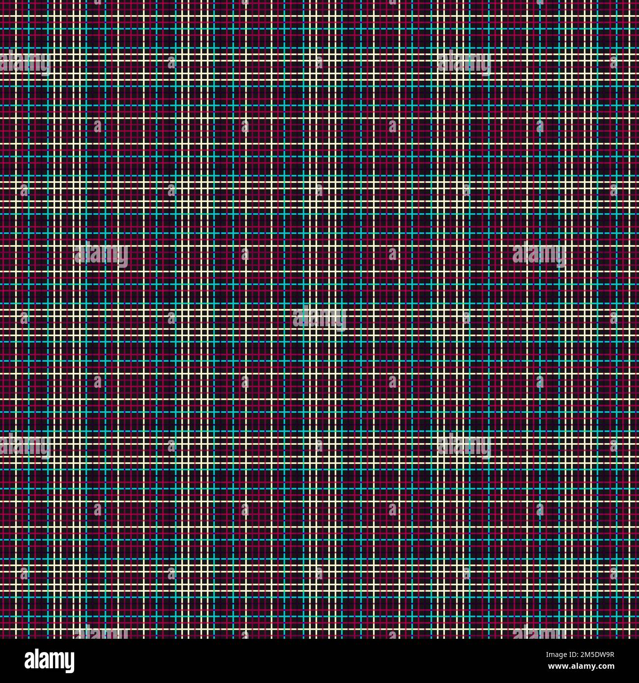 Decorative tartan geometric tiles pattern illustration Stock Vector ...