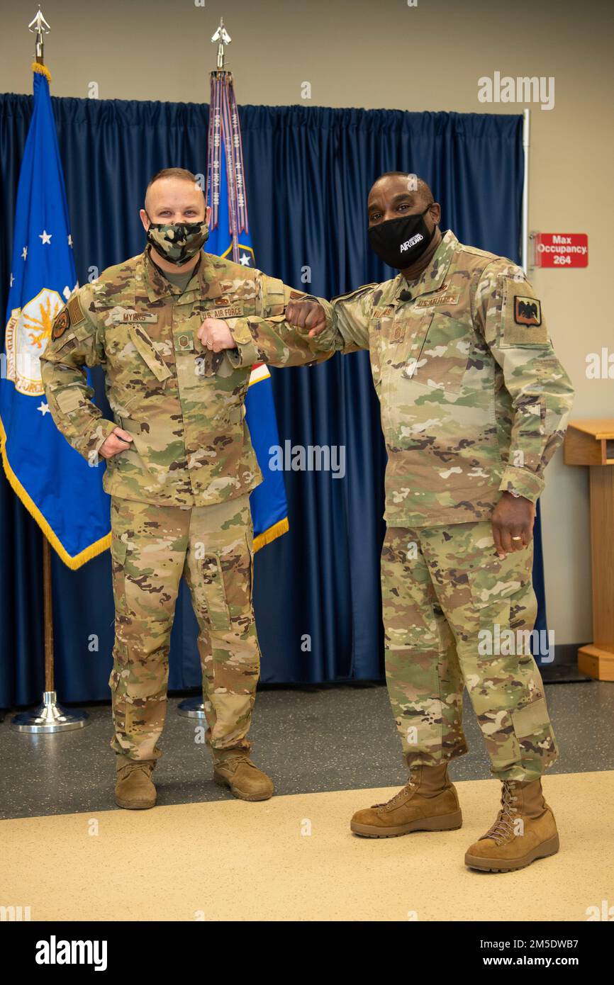 U.S. Air Force Master Sgt. Robert Myers, sensor operator, 110th ...