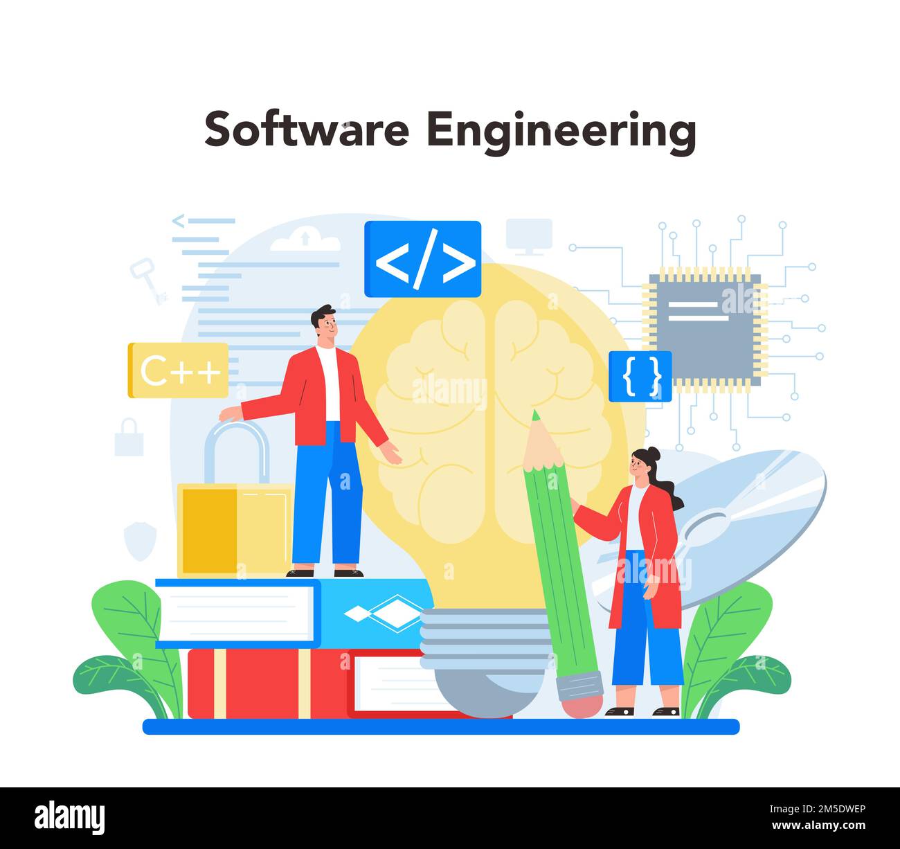 Programmer Concept Idea Of Coding Testing And Writing Program Using Internet And Different