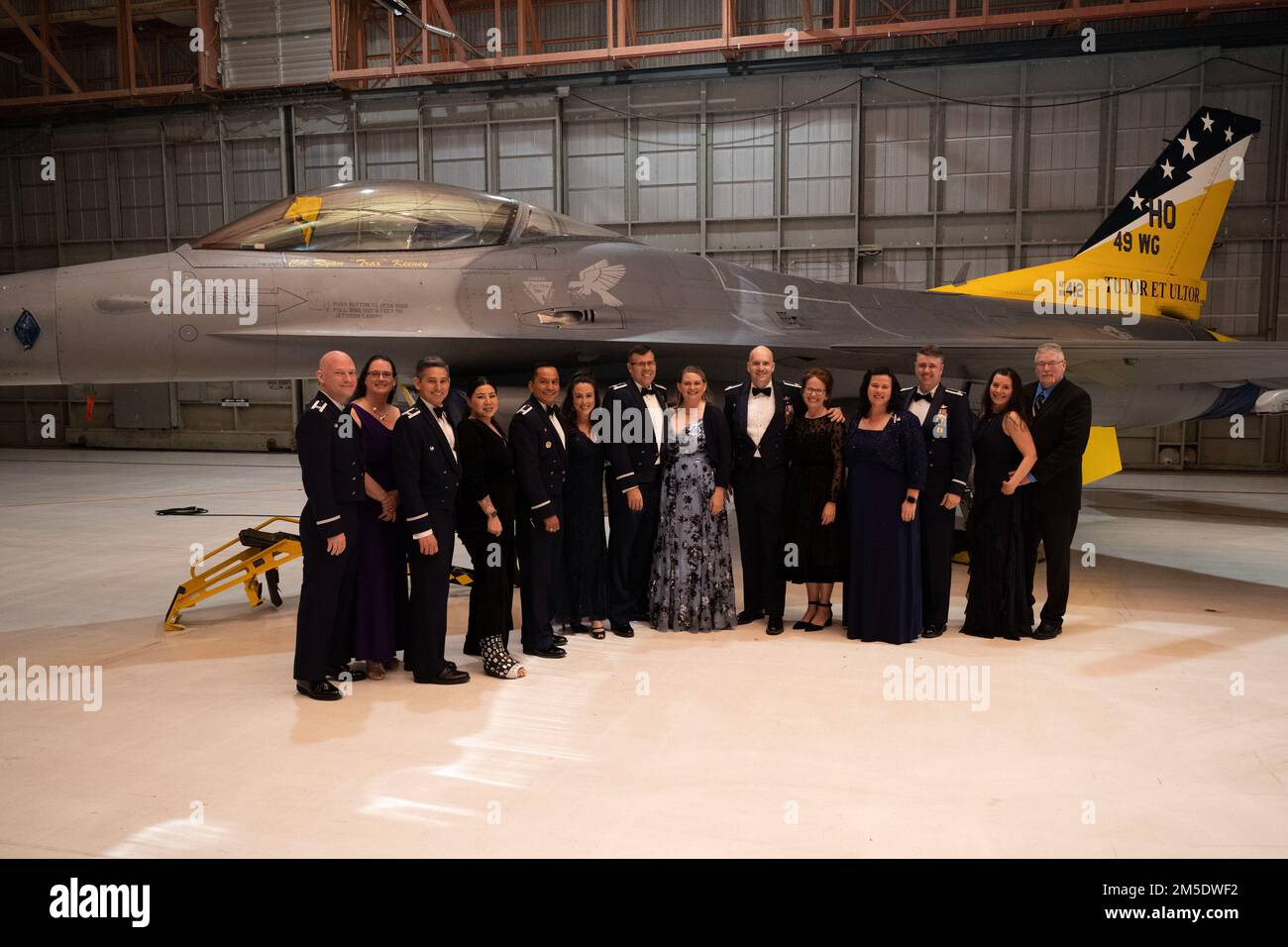 Capt. Juan Flores, 29th Attack Squadron instructor pilot, and wife ...