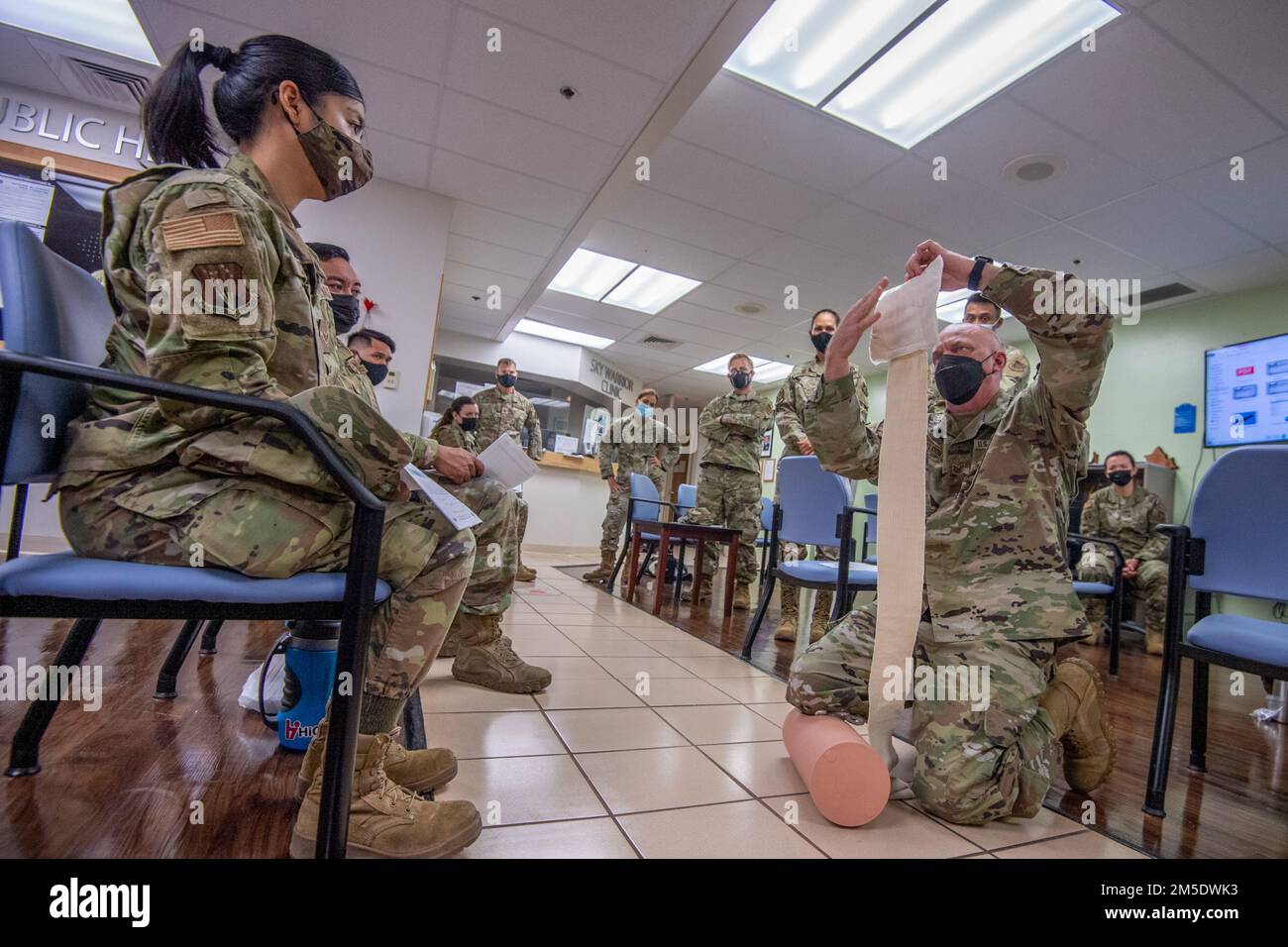 The 624th Regional Support Group conducted Tactical Combat Casualty ...