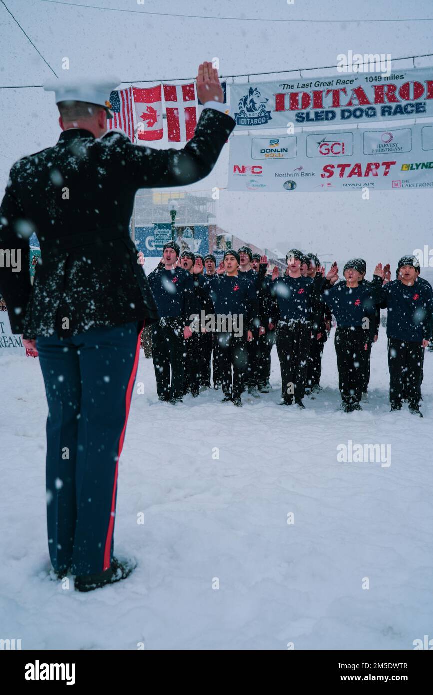 U.S. Marine Corps Maj. Matthew Krempel, the commanding officer for ...