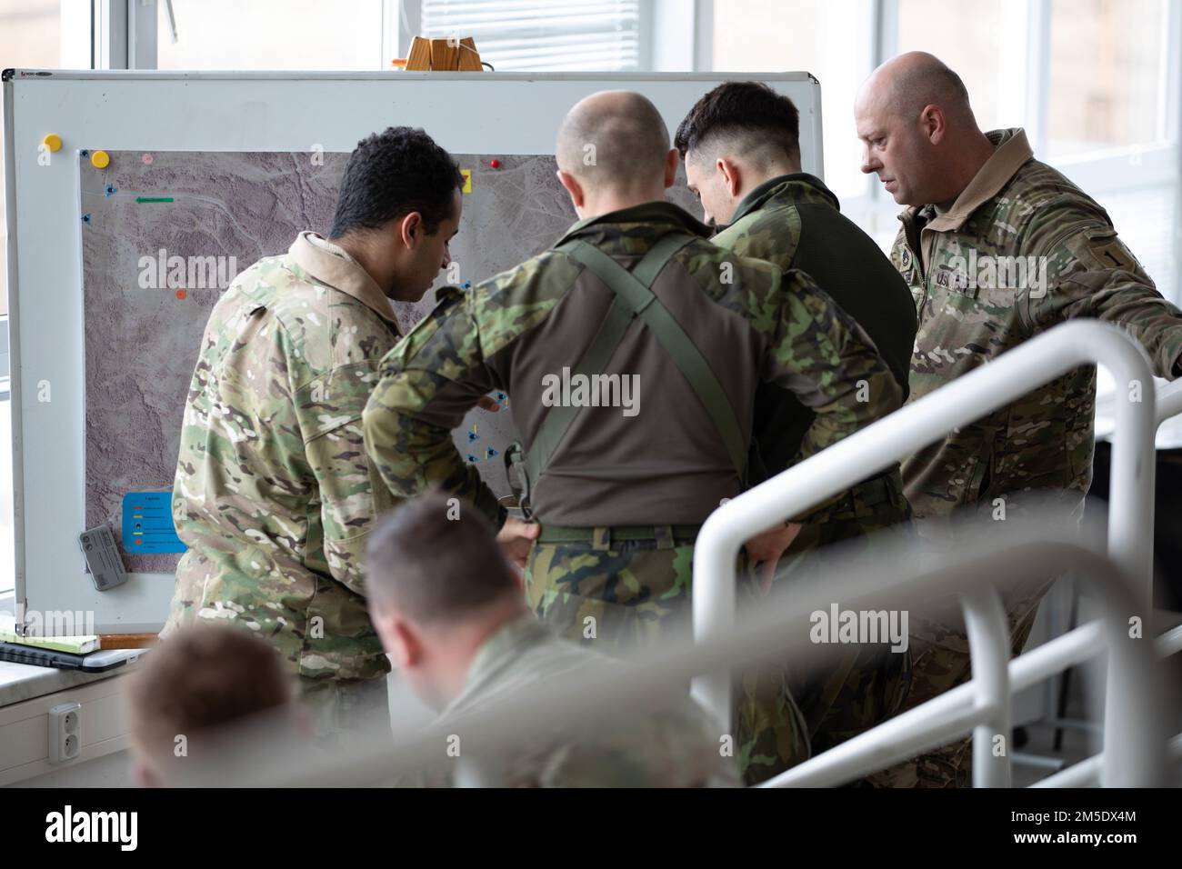 U.S. Army soldiers assigned to 2nd Battalion, 34th Armored Regiment ...