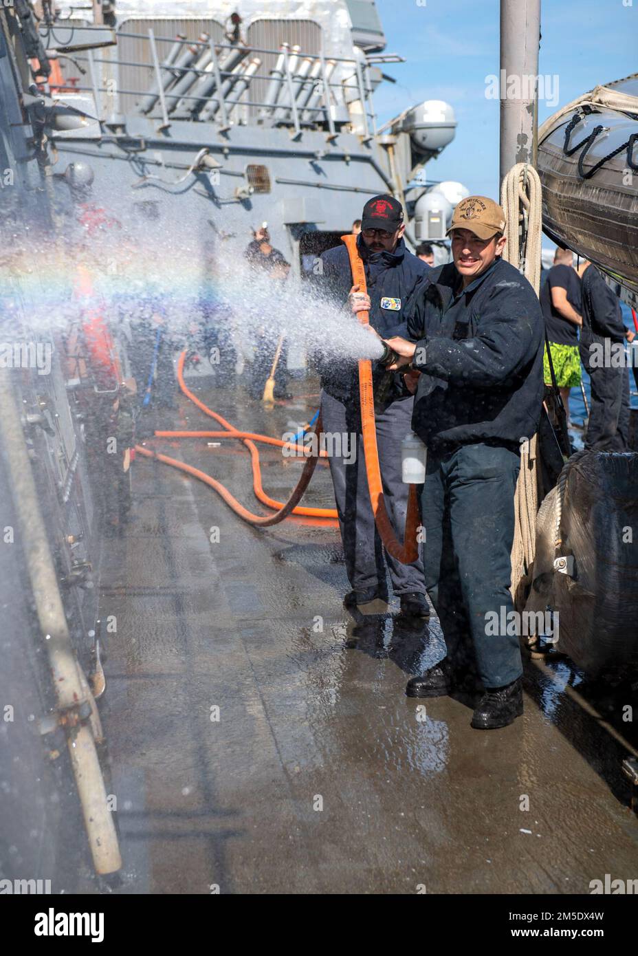 220305-N-HG846-1017 AEGEAN SEA (March 5, 2022) – Boatswain’s Mate 3rd ...