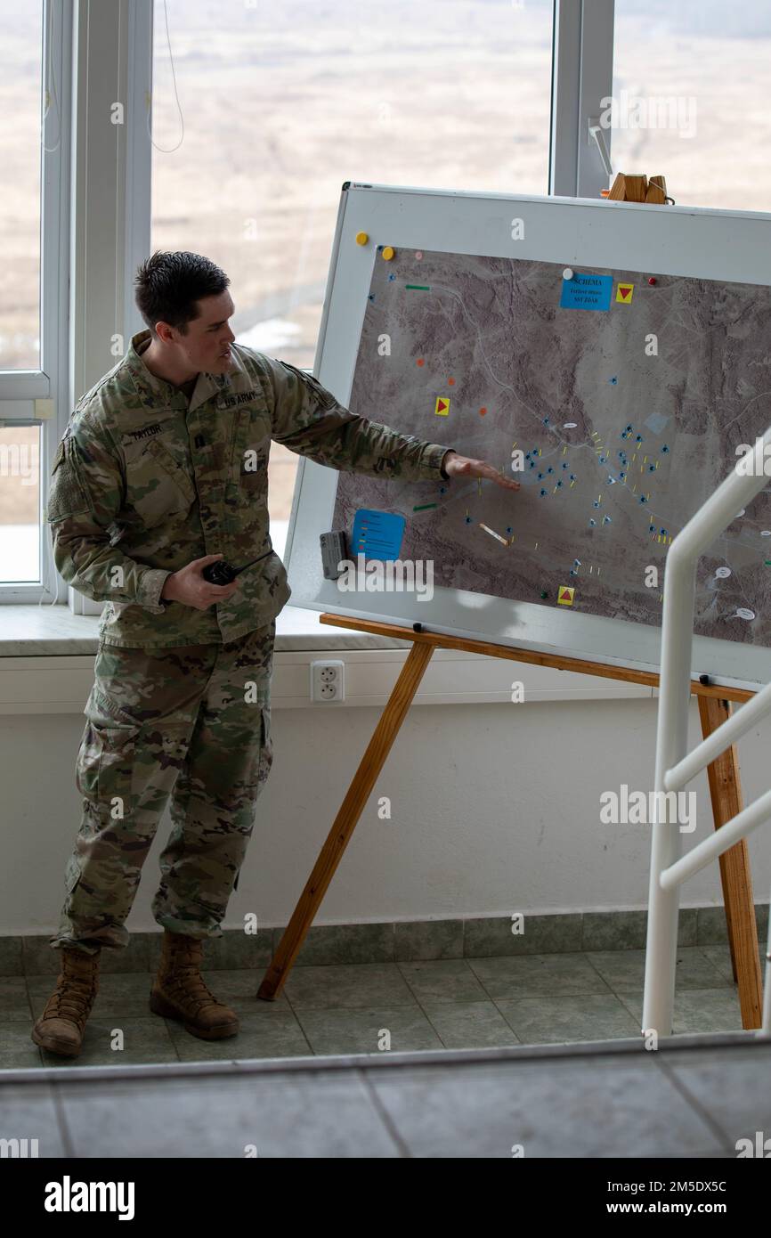 U.S. Army Cpt. Patrick Taylor assigned to 2nd Battalion, 34th Armored ...