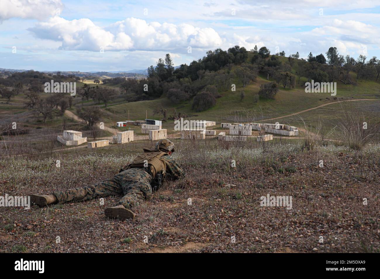 U.S. Marine Corps Lance Cpl. Wayne M. Campbell, a rifleman with 3d ...