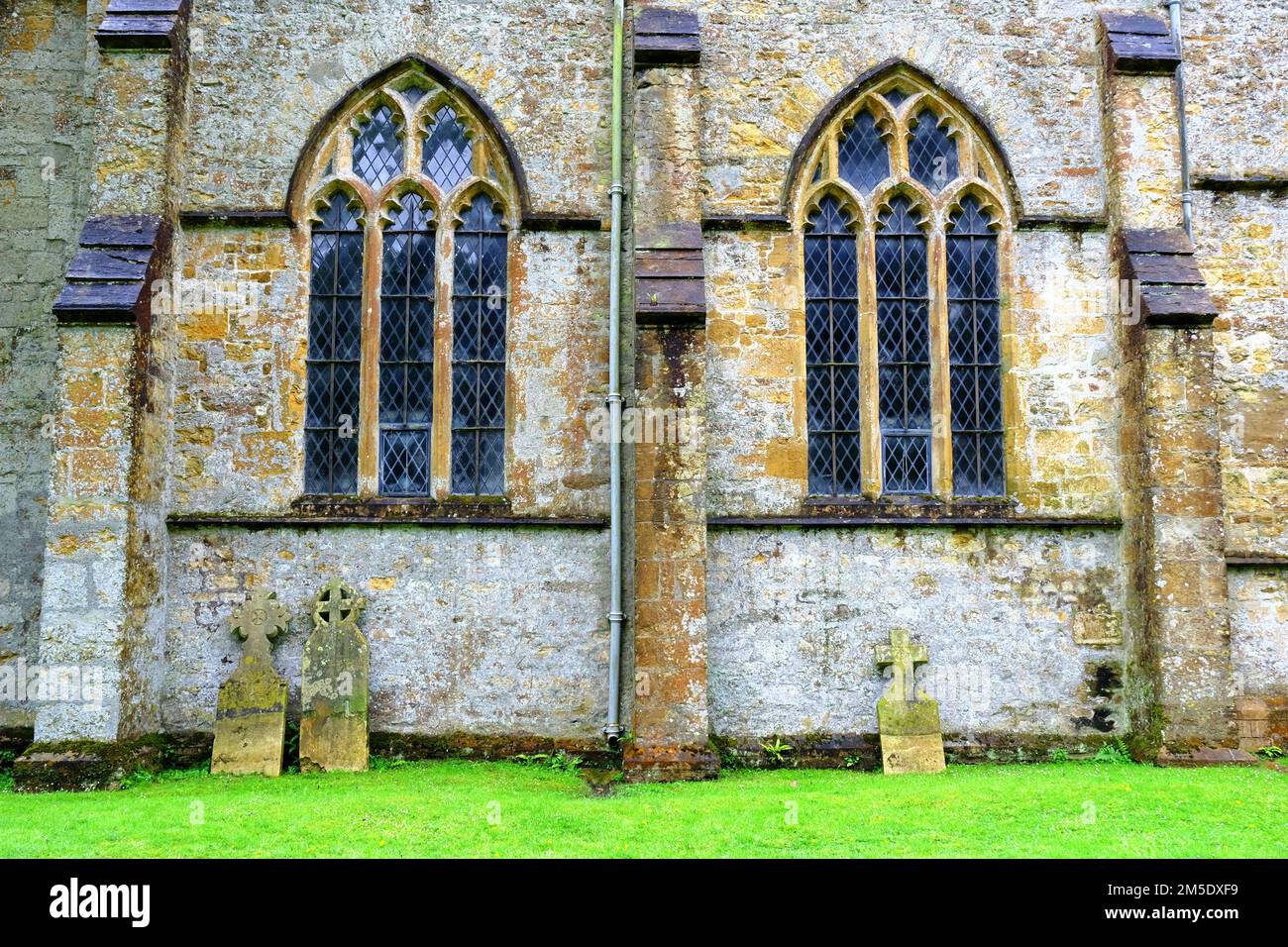 The churchyard at Netherbury parish church, Dorset, UK - John Gollop ...