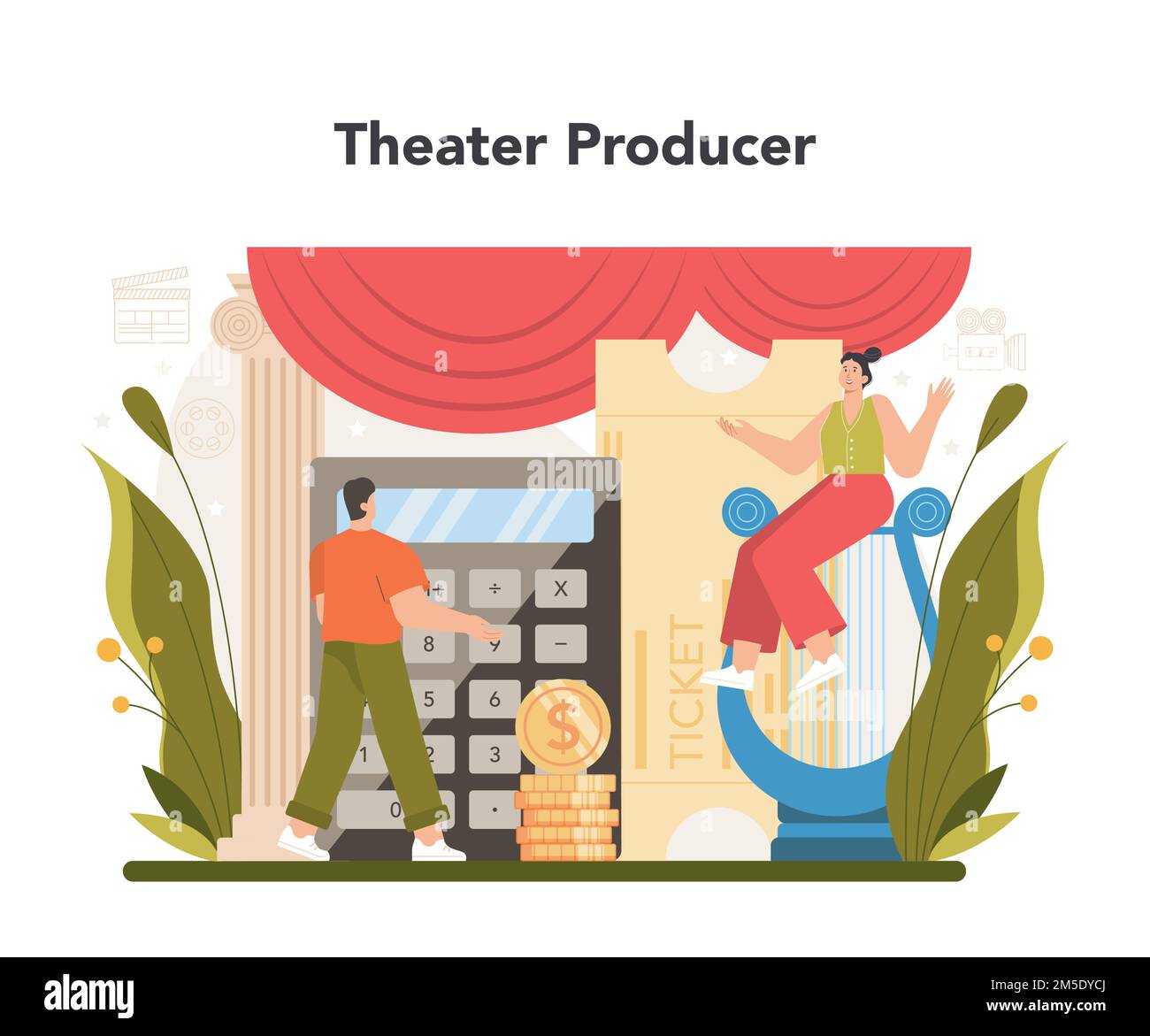 Drama creation Stock Vector Images - Alamy