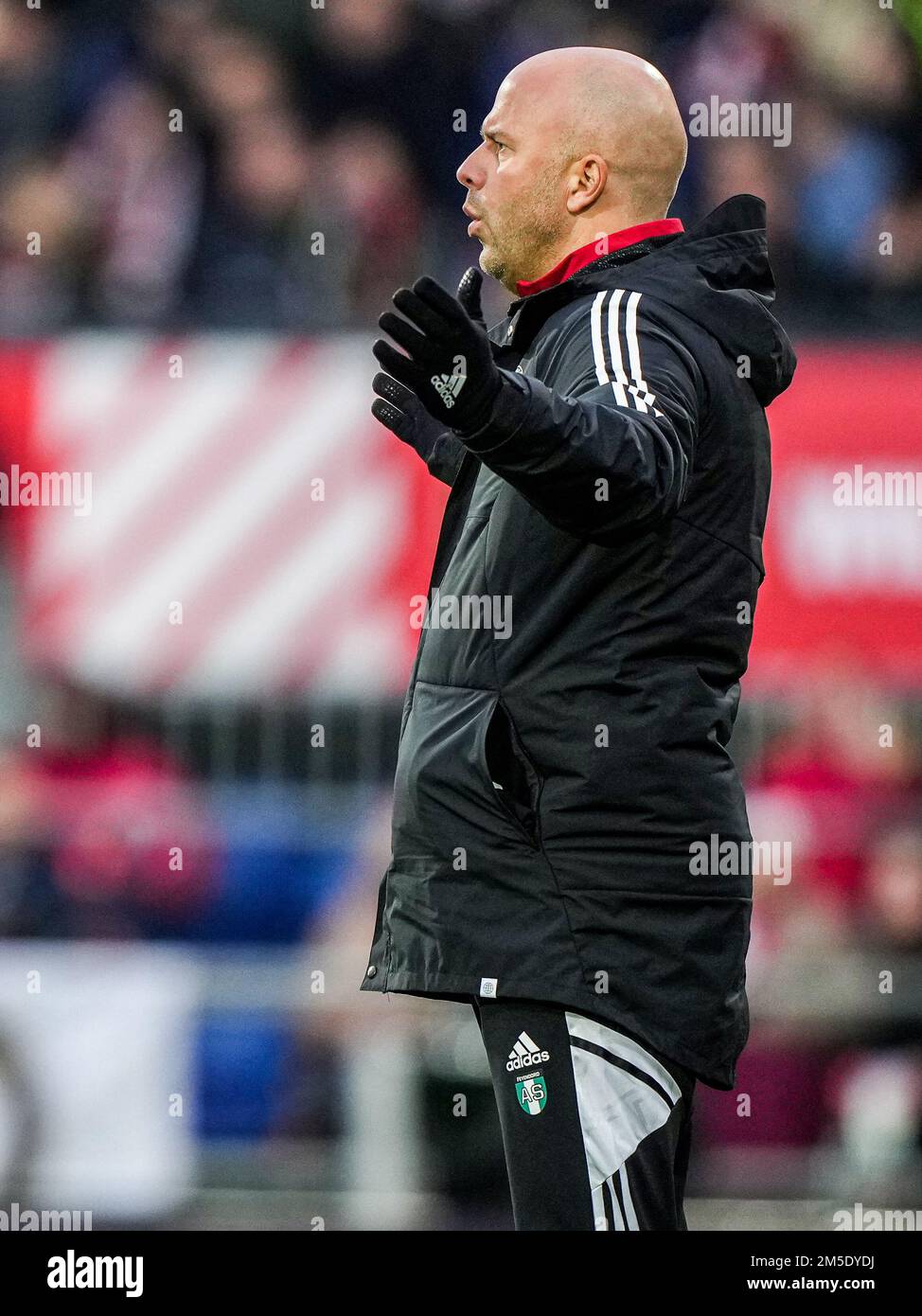 Rotterdam - Feyenoord coach Arne Slot during the match between ...