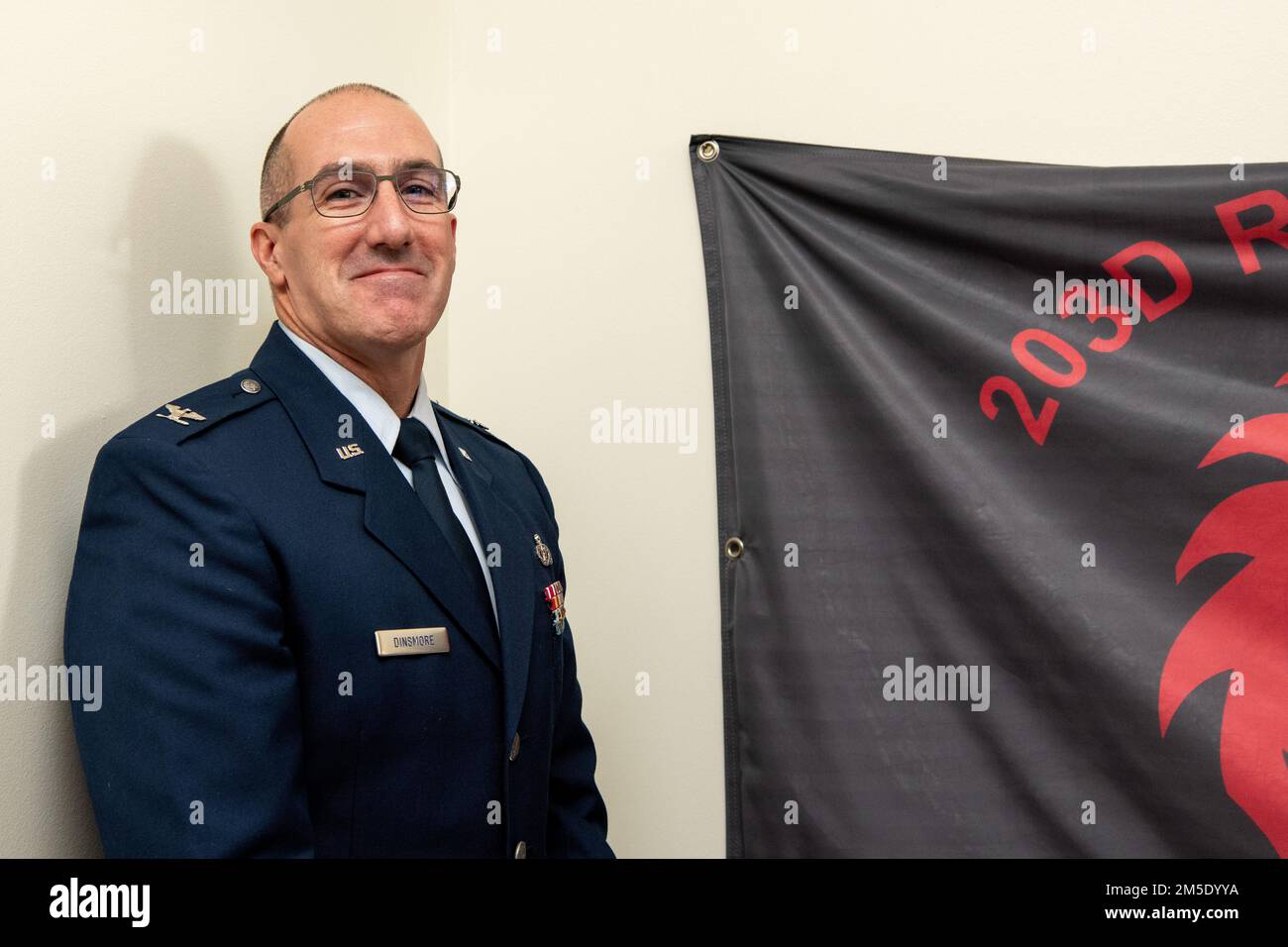 The 203rd RED HORSE dedicates its auditorium in honor of the late Col ...