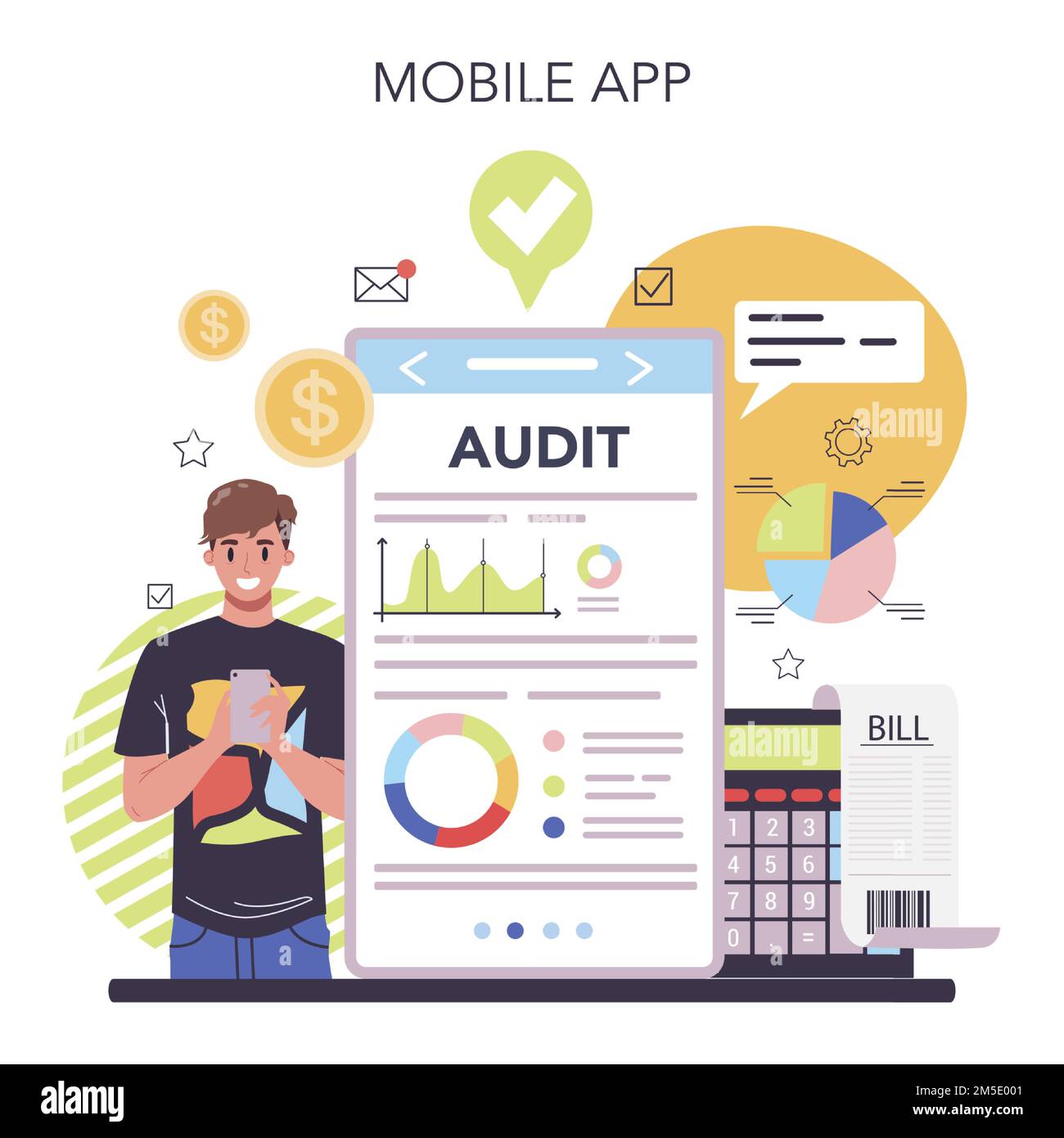 App operation Stock Vector Images - Alamy