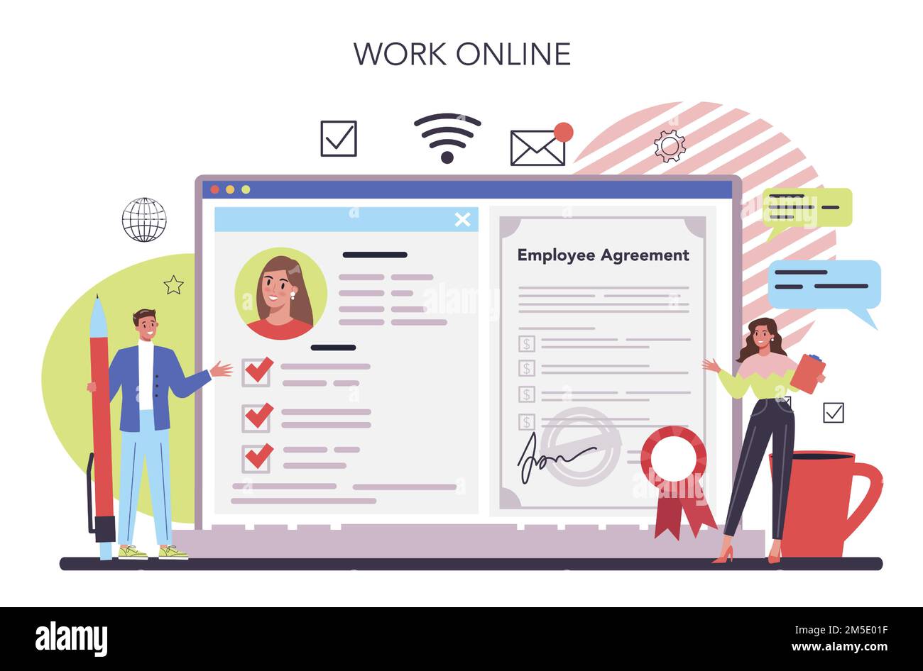 Worker responsibilities online service or platform. Personnel ...